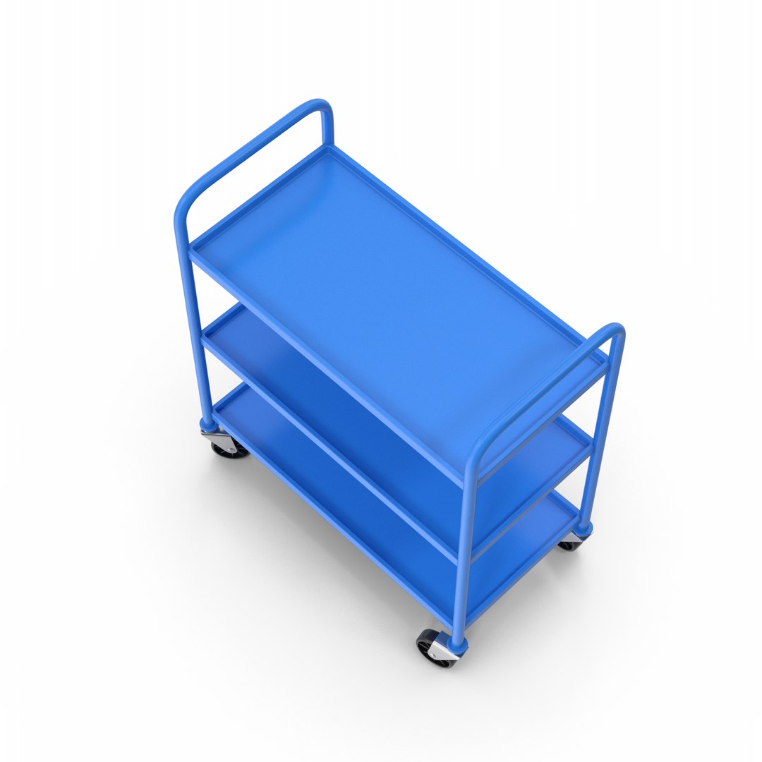 3D Service Trolley - TurboSquid 1914267