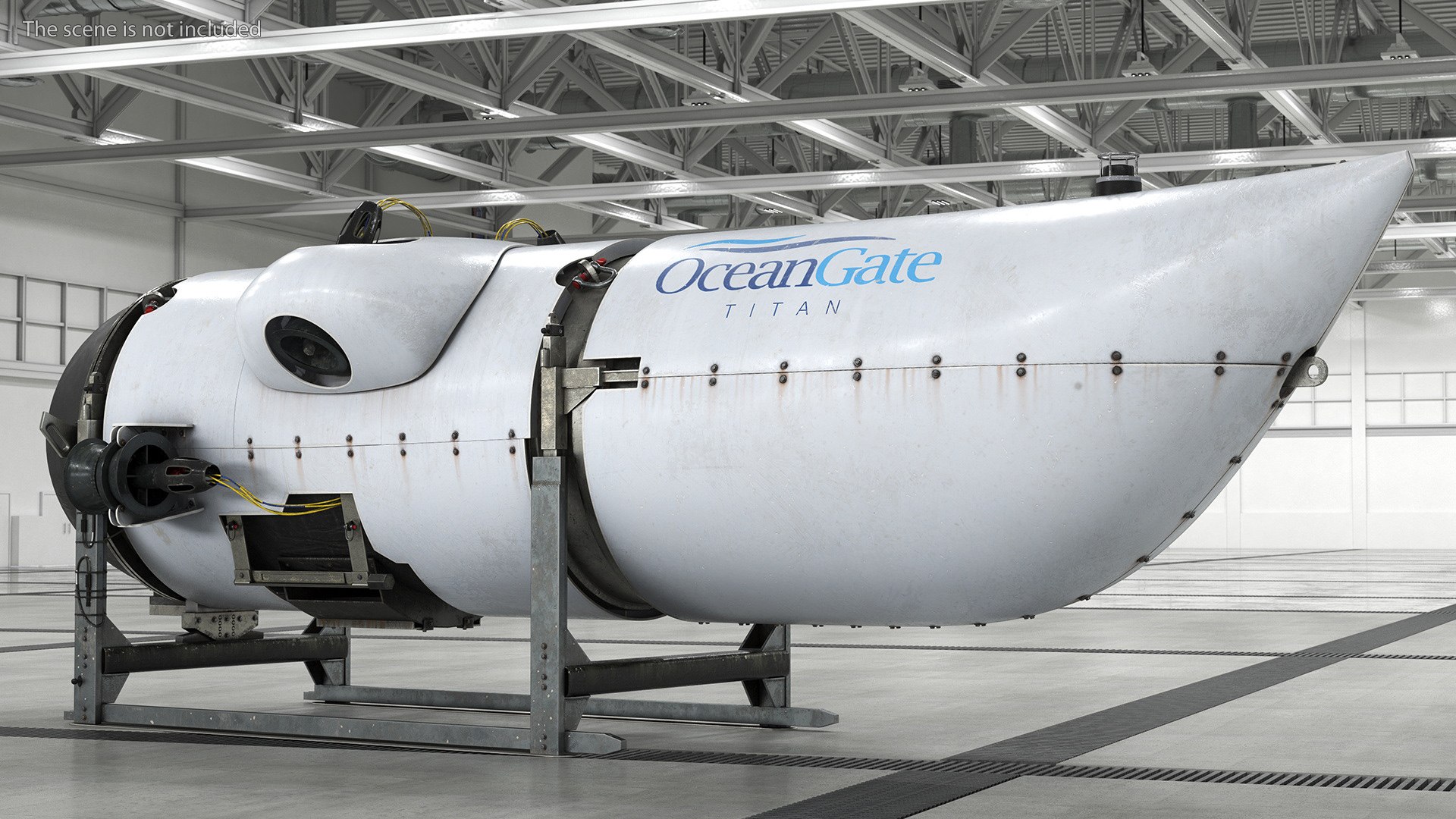 OceanGate Titan Submersible Old 3D Model - TurboSquid 2159254