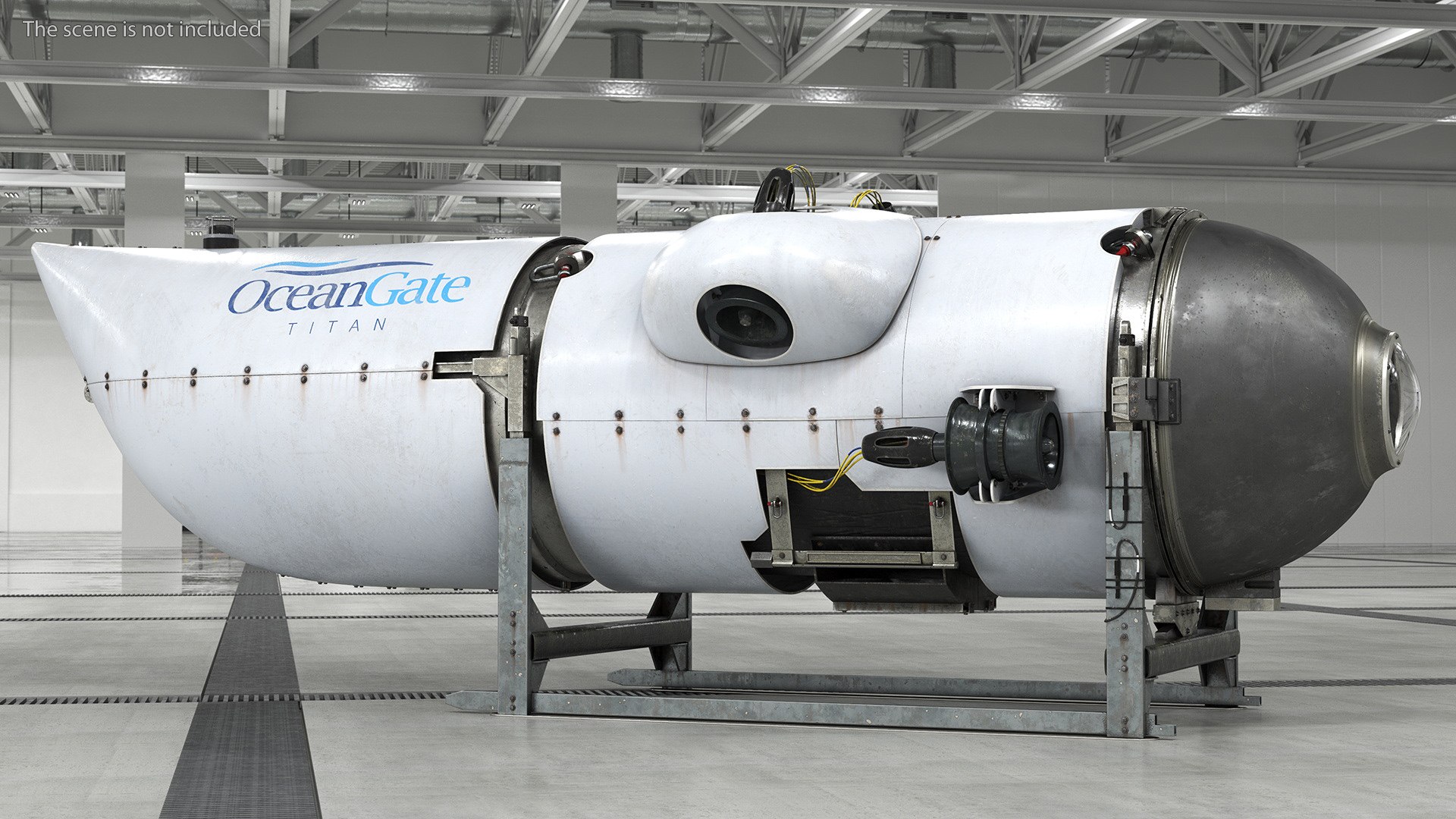 OceanGate Titan Submersible Old 3D Model - TurboSquid 2159254