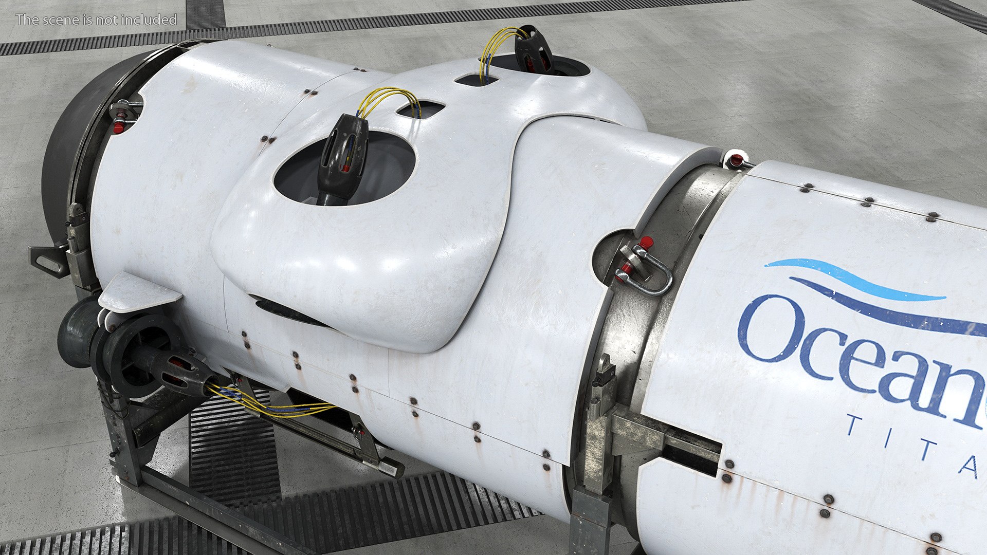 OceanGate Titan Submersible Old 3D Model - TurboSquid 2159254