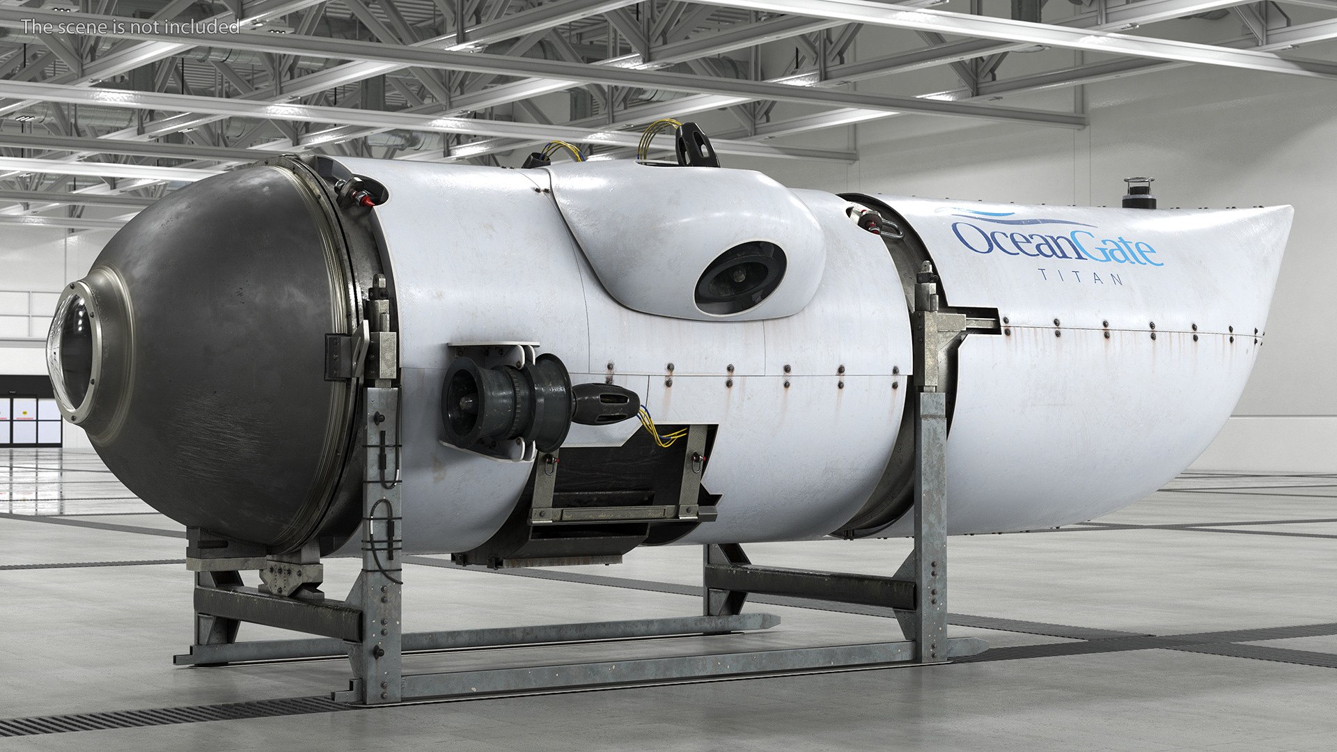 OceanGate Titan Submersible Old 3D Model - TurboSquid 2159254