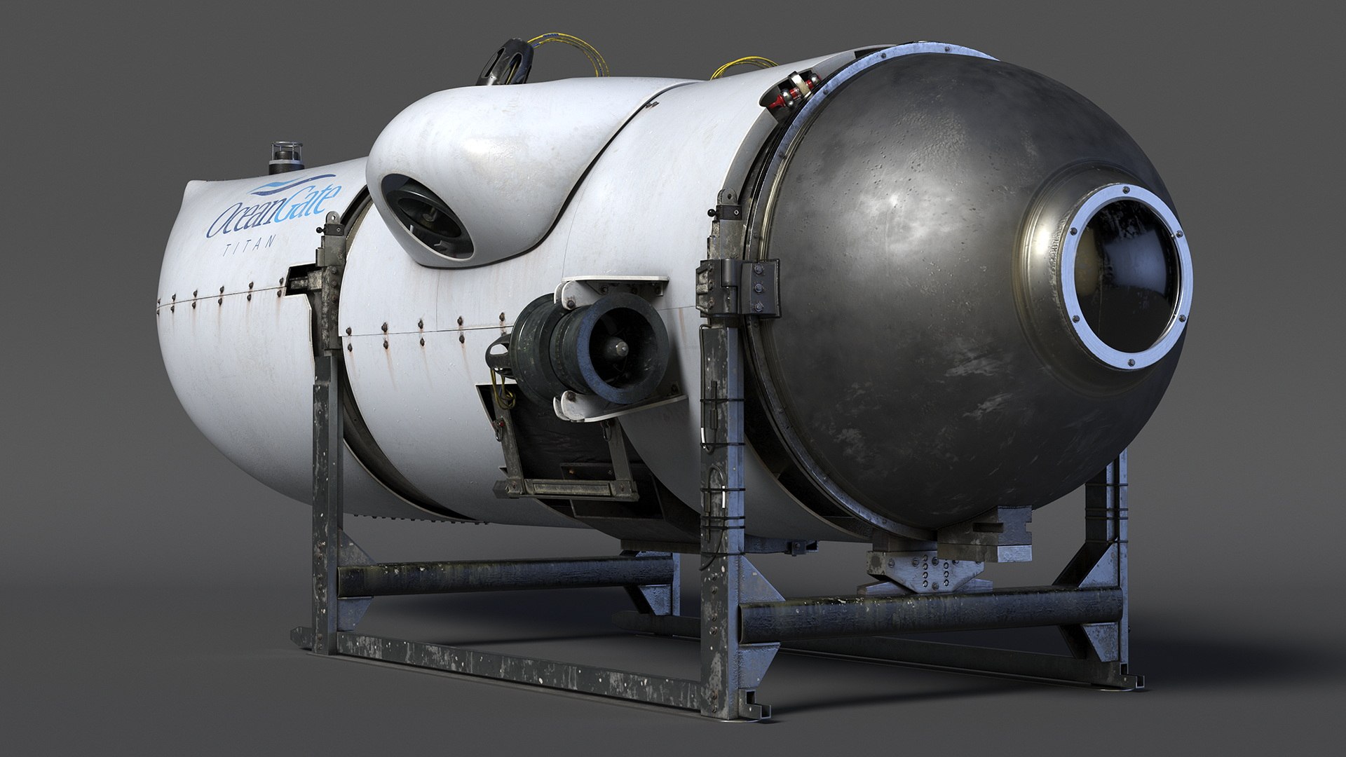 OceanGate Titan Submersible Old 3D Model - TurboSquid 2159254