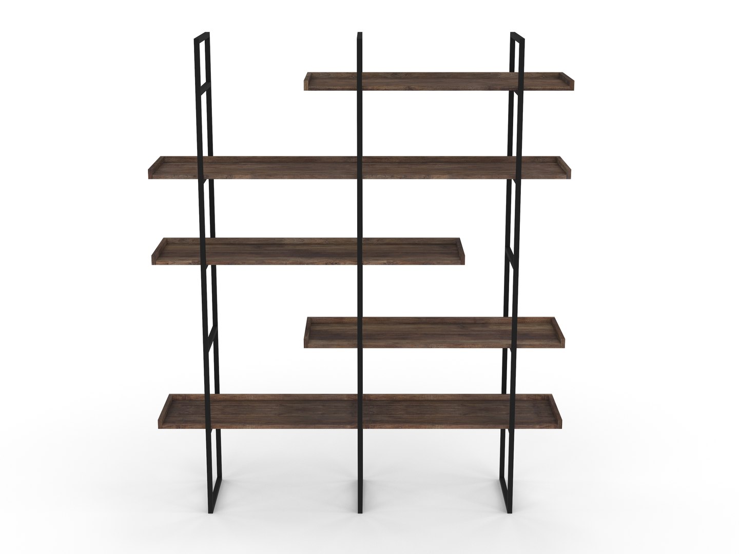 3D Room Shelf-rack 4 In LoFT Style Model - TurboSquid 2312053