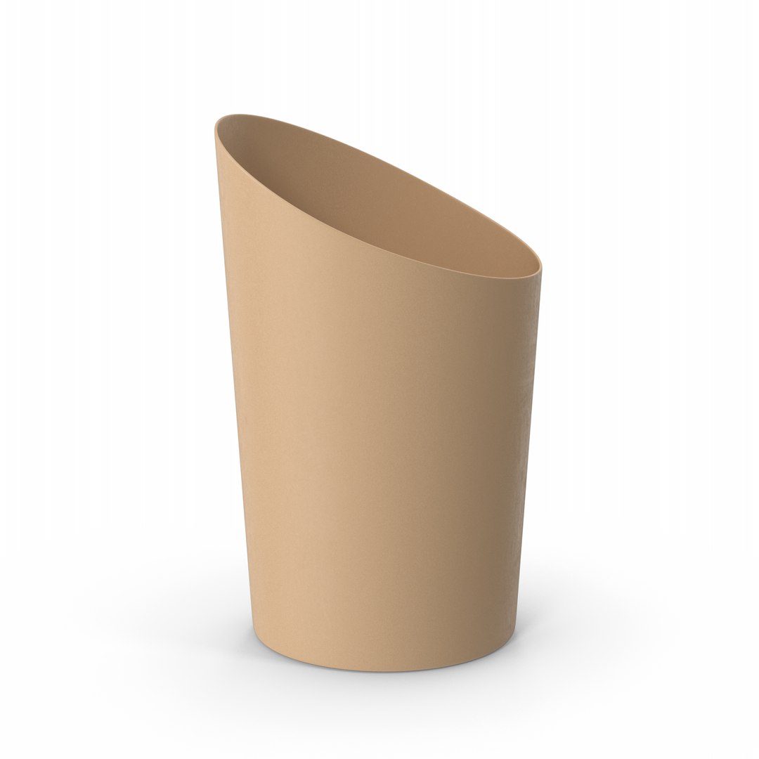 Fries Paper Pack 3D Model - TurboSquid 1887581