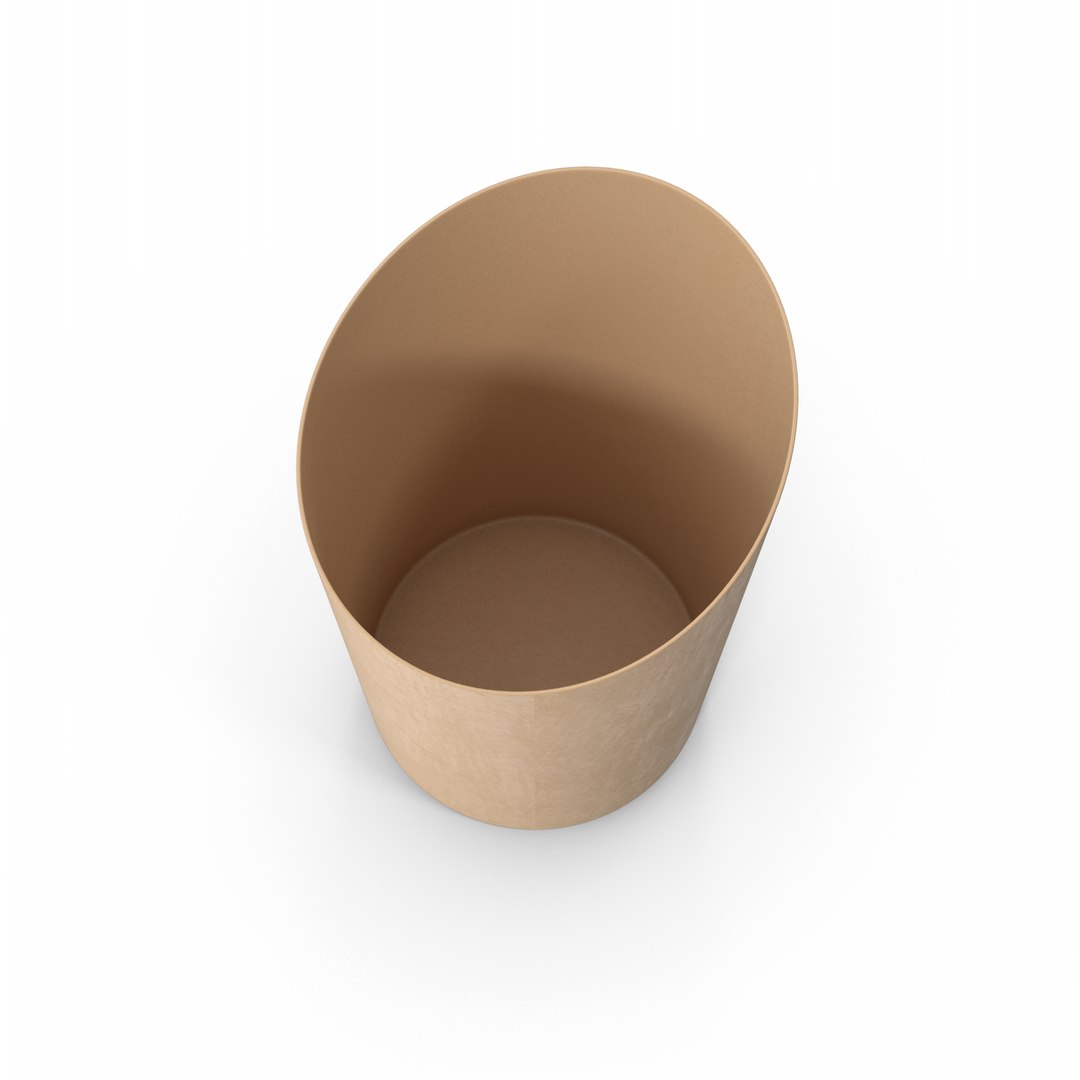 Fries Paper Pack 3D Model - TurboSquid 1887581