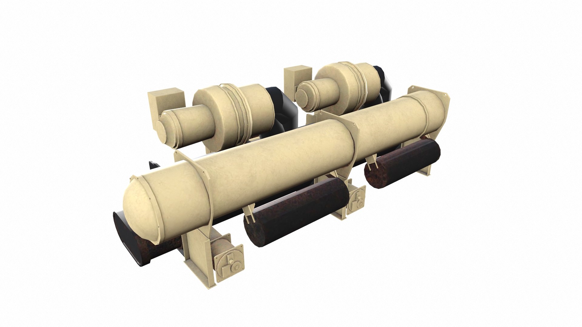Industrial Chiller Model - TurboSquid 2358607