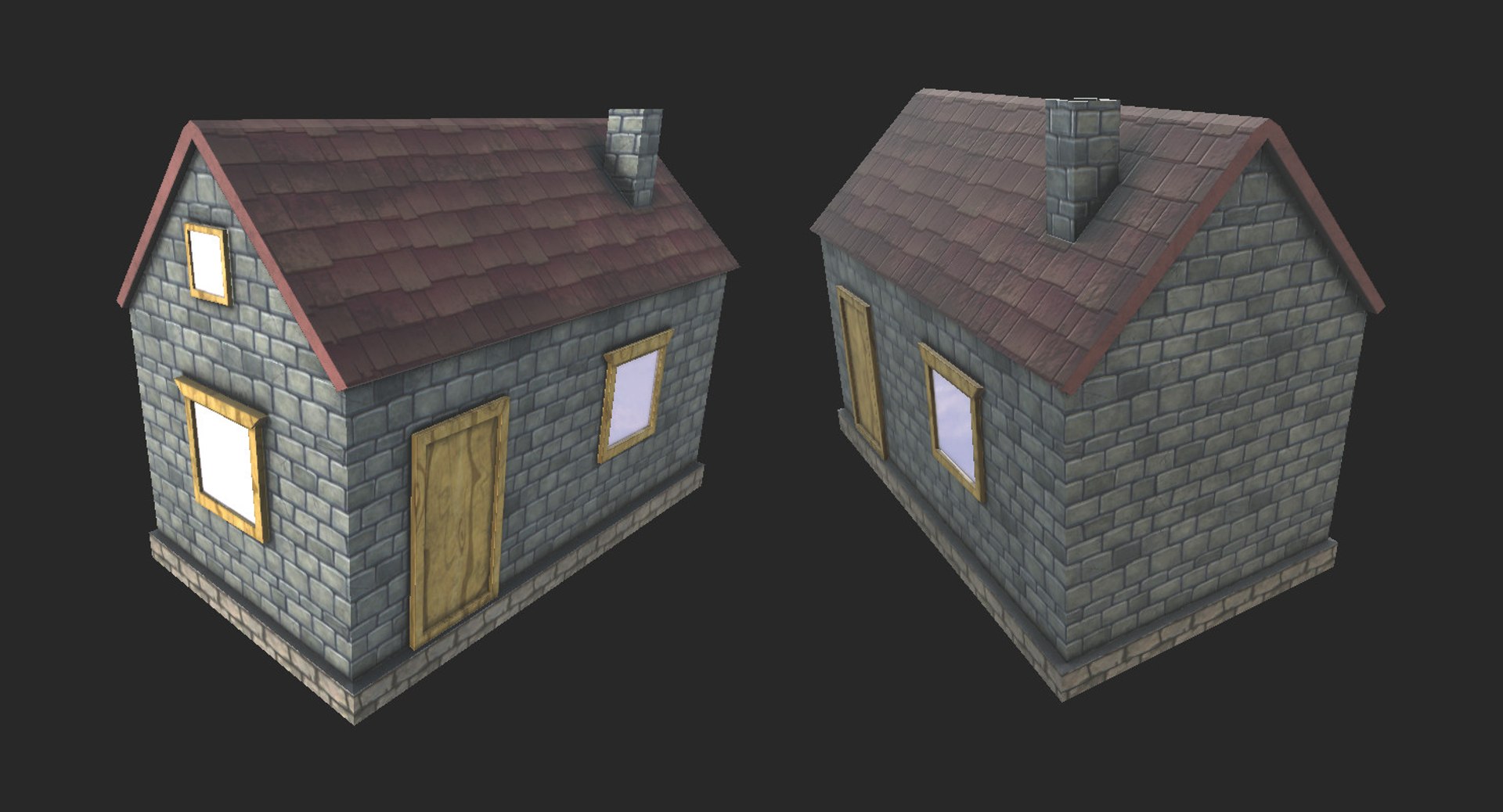 3d Model House Blender