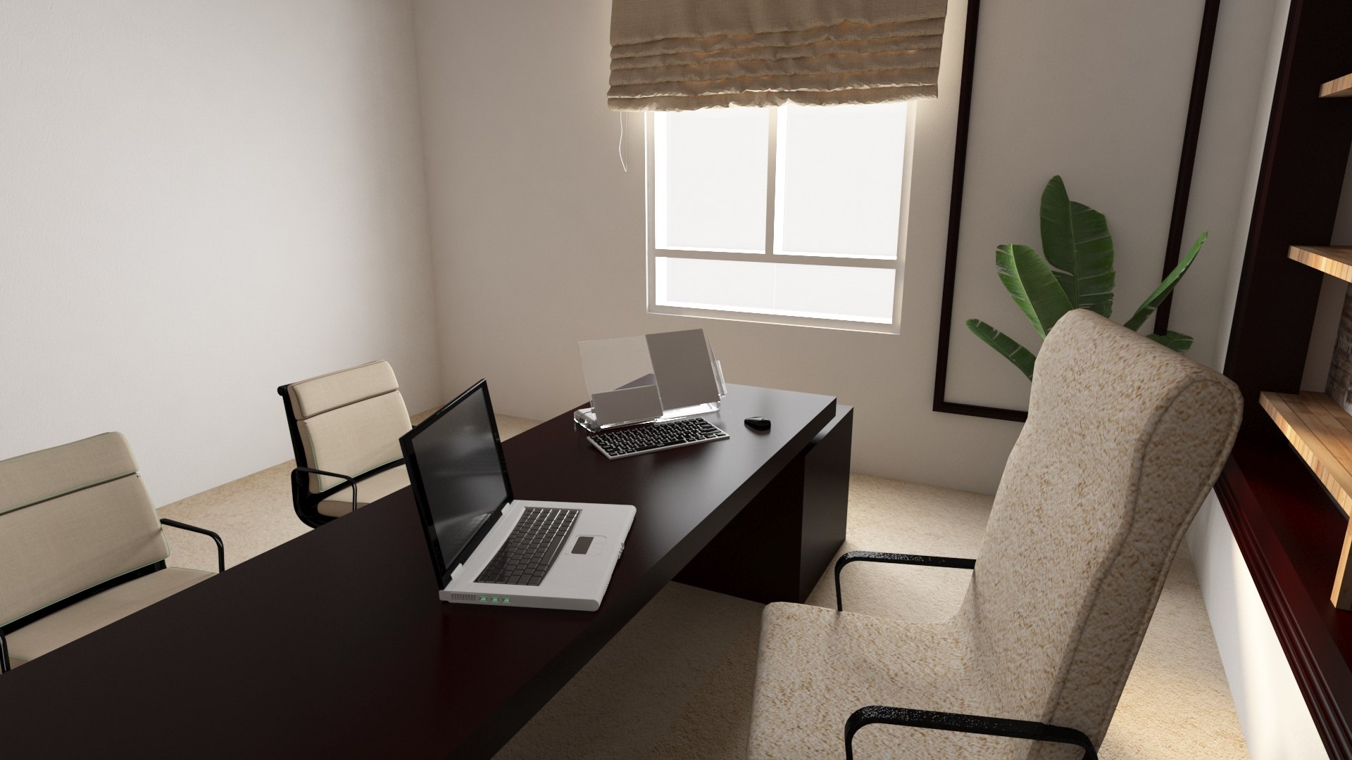 Office Model 3D Model - TurboSquid 1766390
