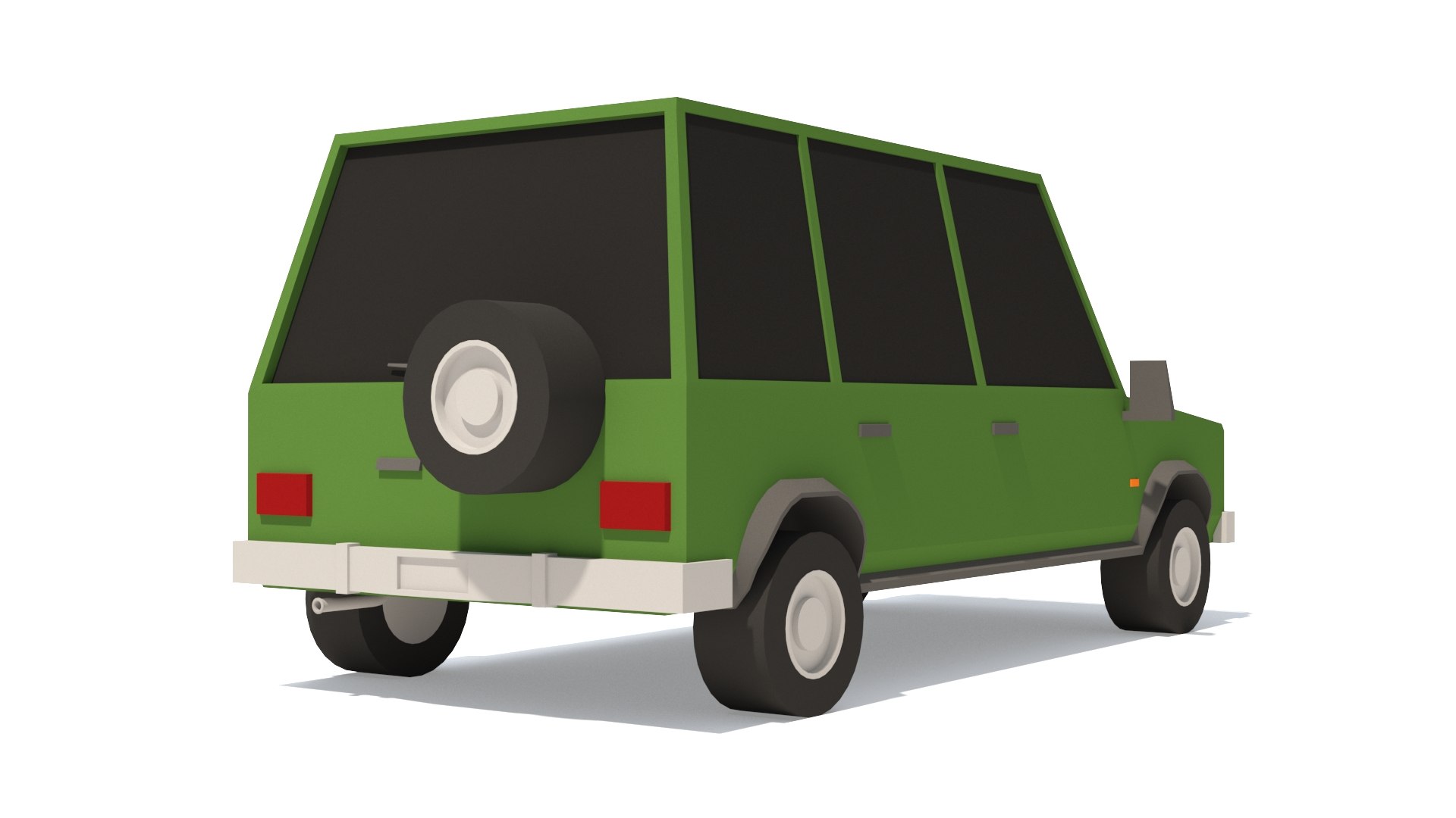 3D Cartoon Car Suv - TurboSquid 1850998