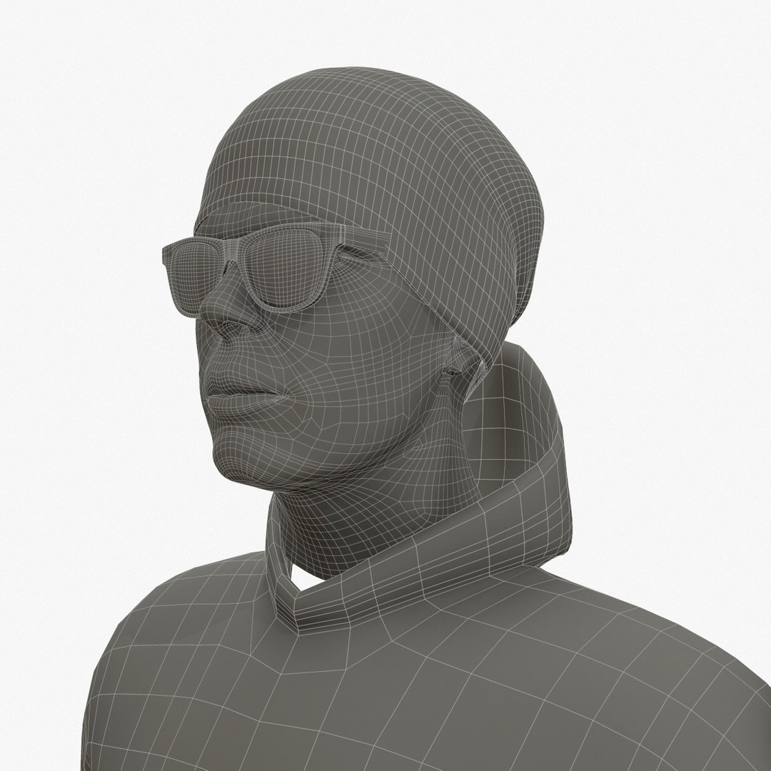 3d Model Man Cool