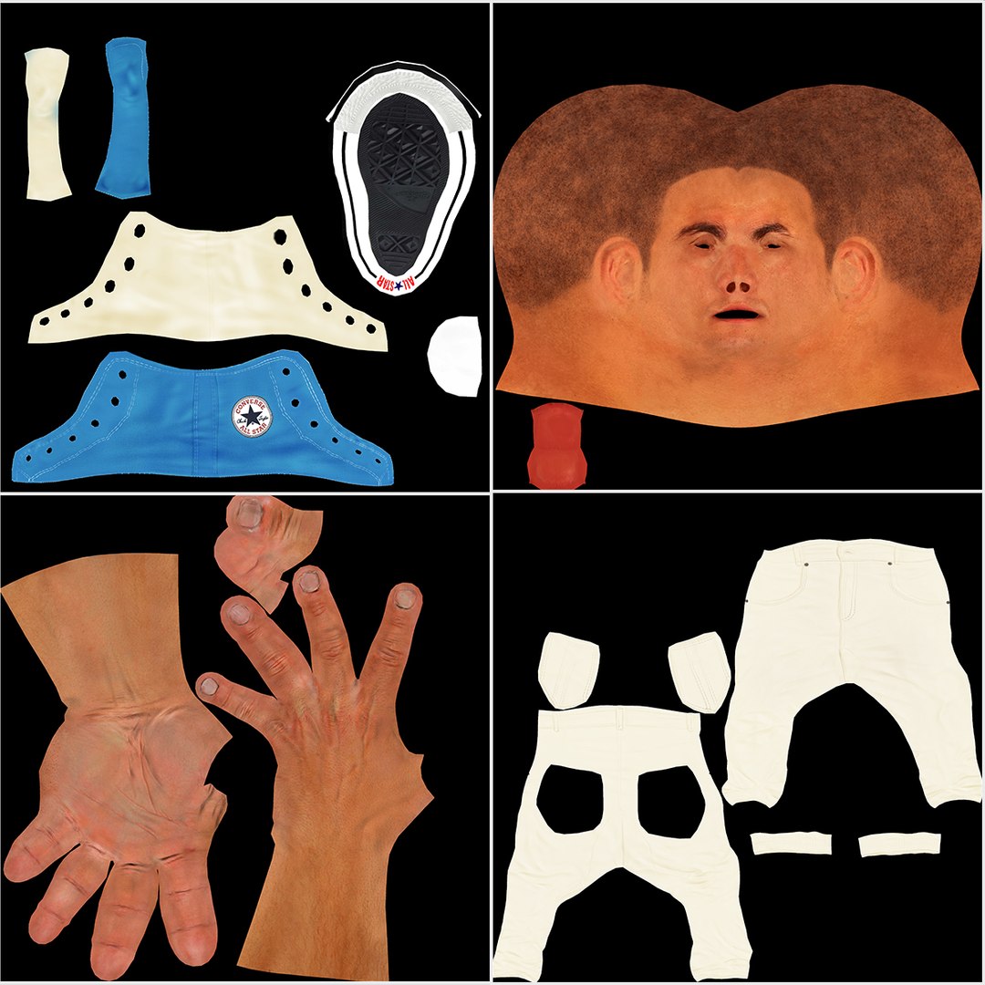 3d Model Man Cool