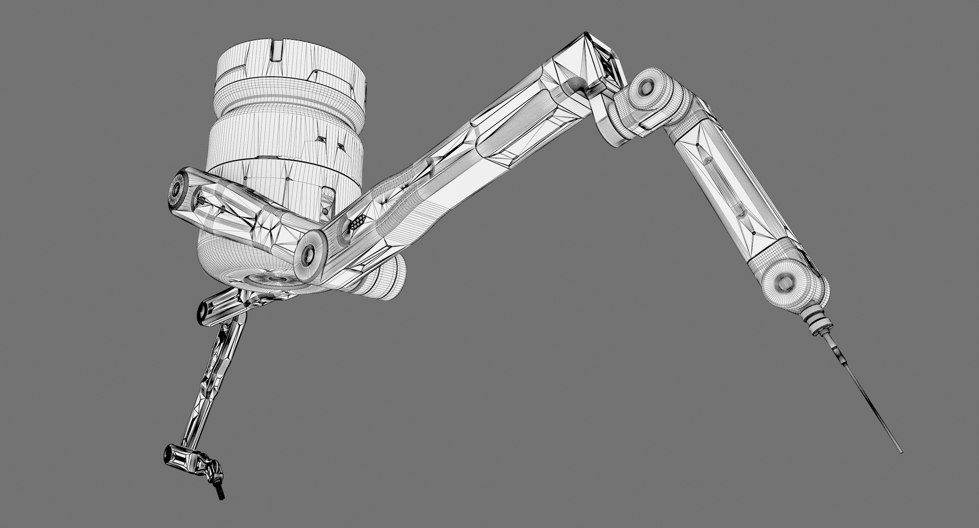 Sci-fi robot hand white 3D - TurboSquid 1613726