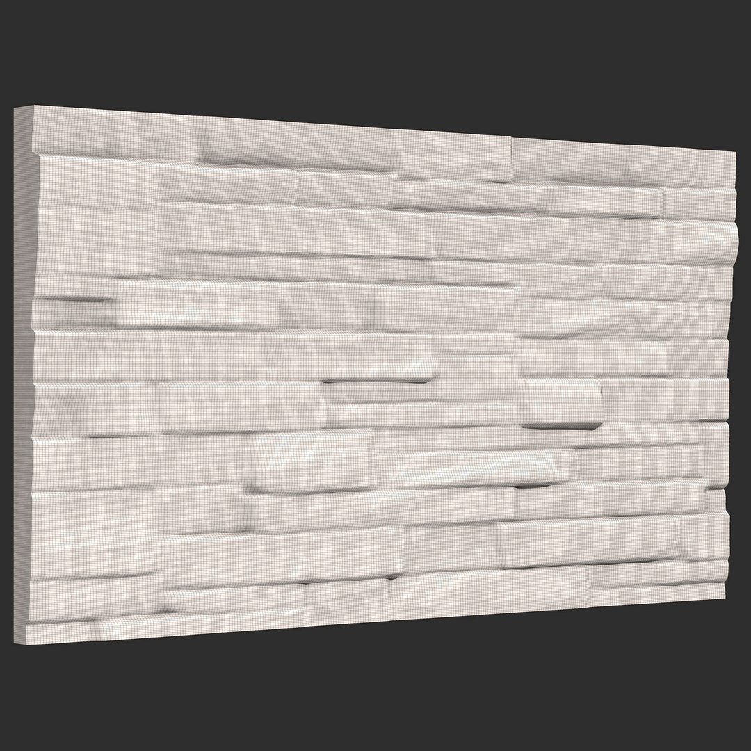 3D Model Stone Wall 40 - TurboSquid 2295410