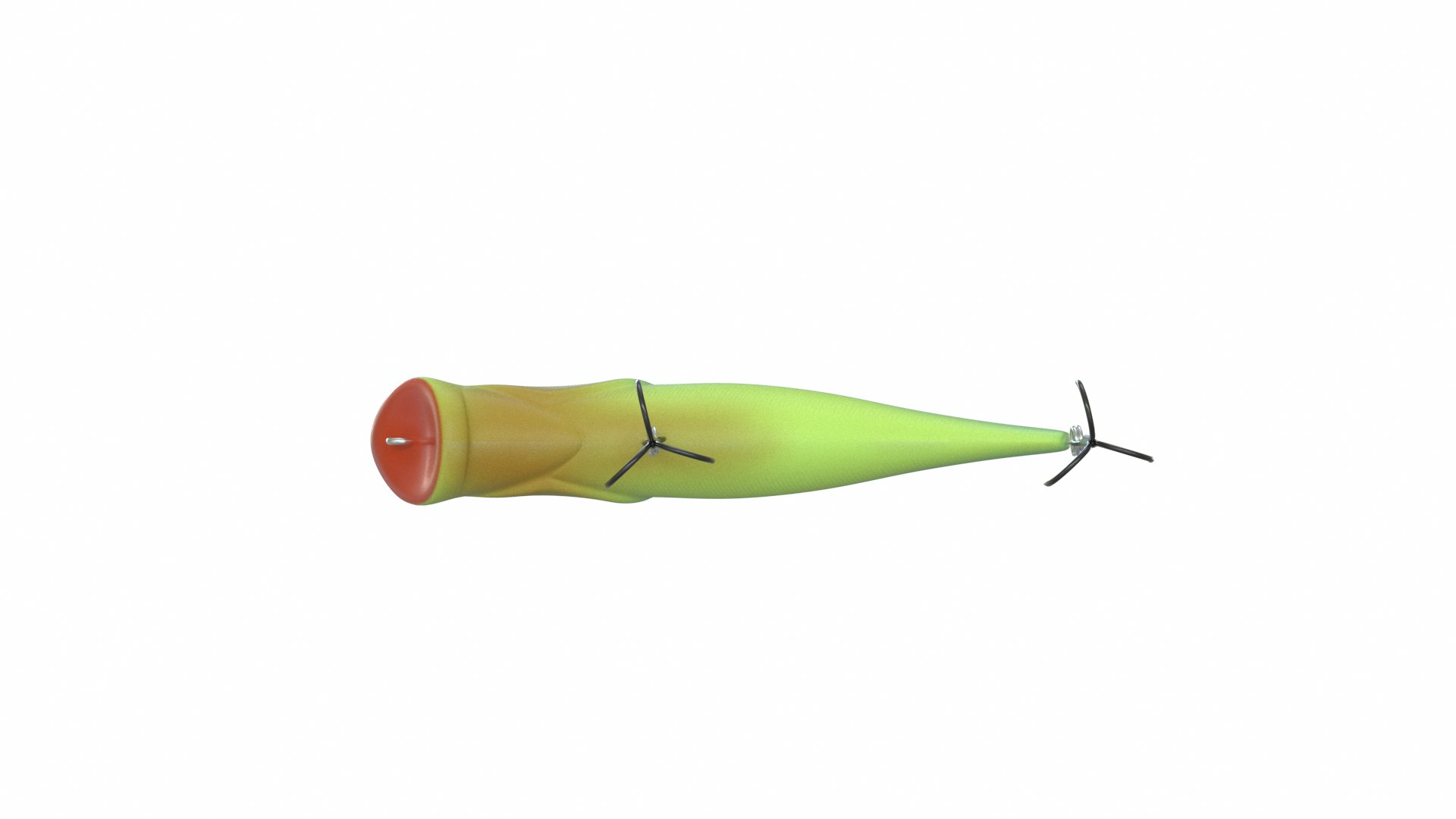 3D Popper Fishing Lure - TurboSquid 1953732