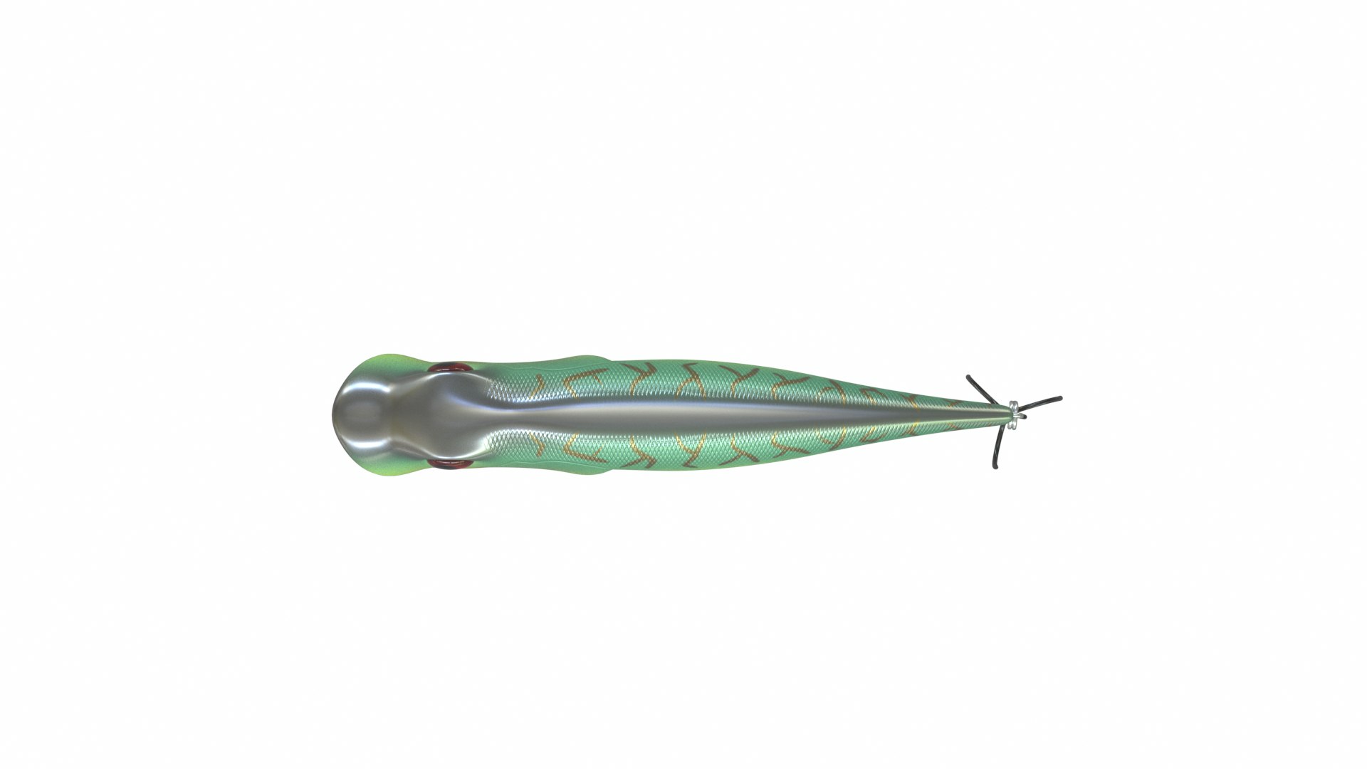 3D Popper Fishing Lure - TurboSquid 1953732