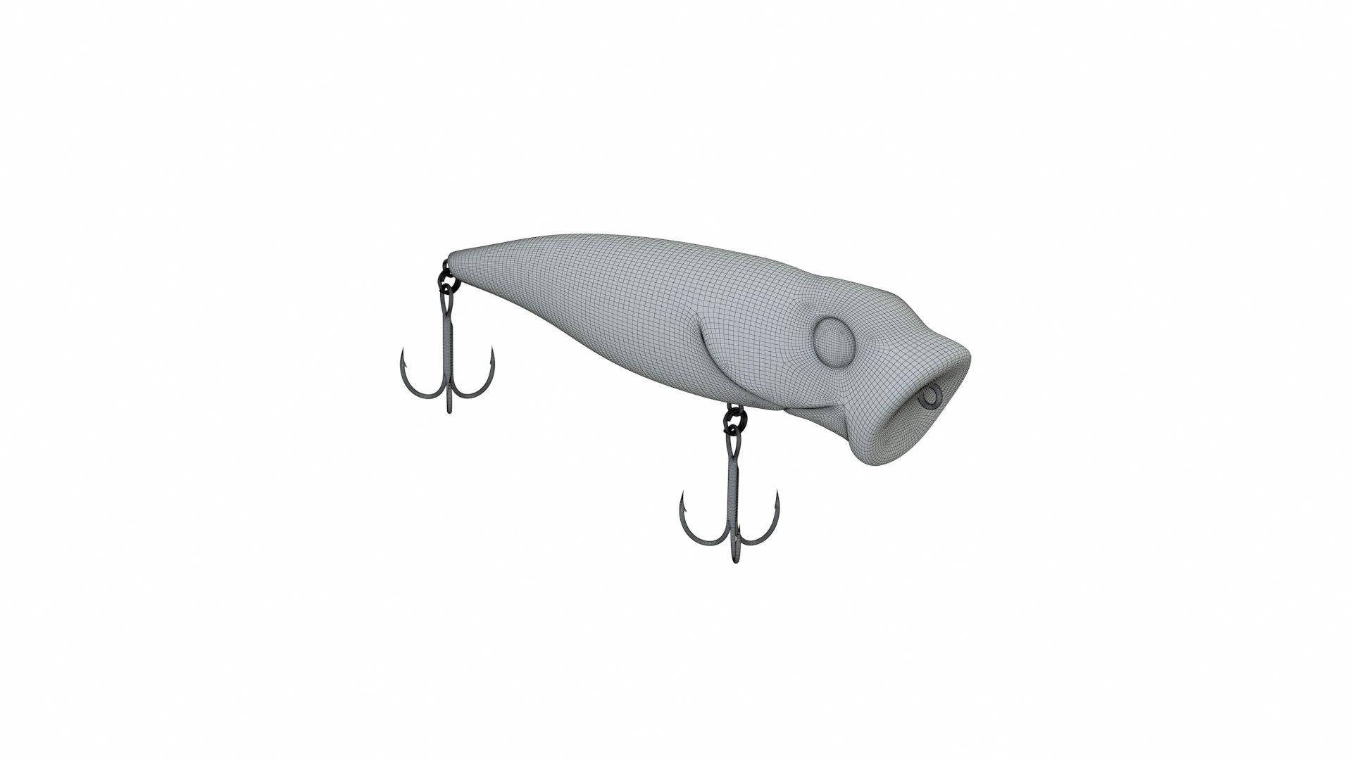 3D Popper Fishing Lure - TurboSquid 1953732
