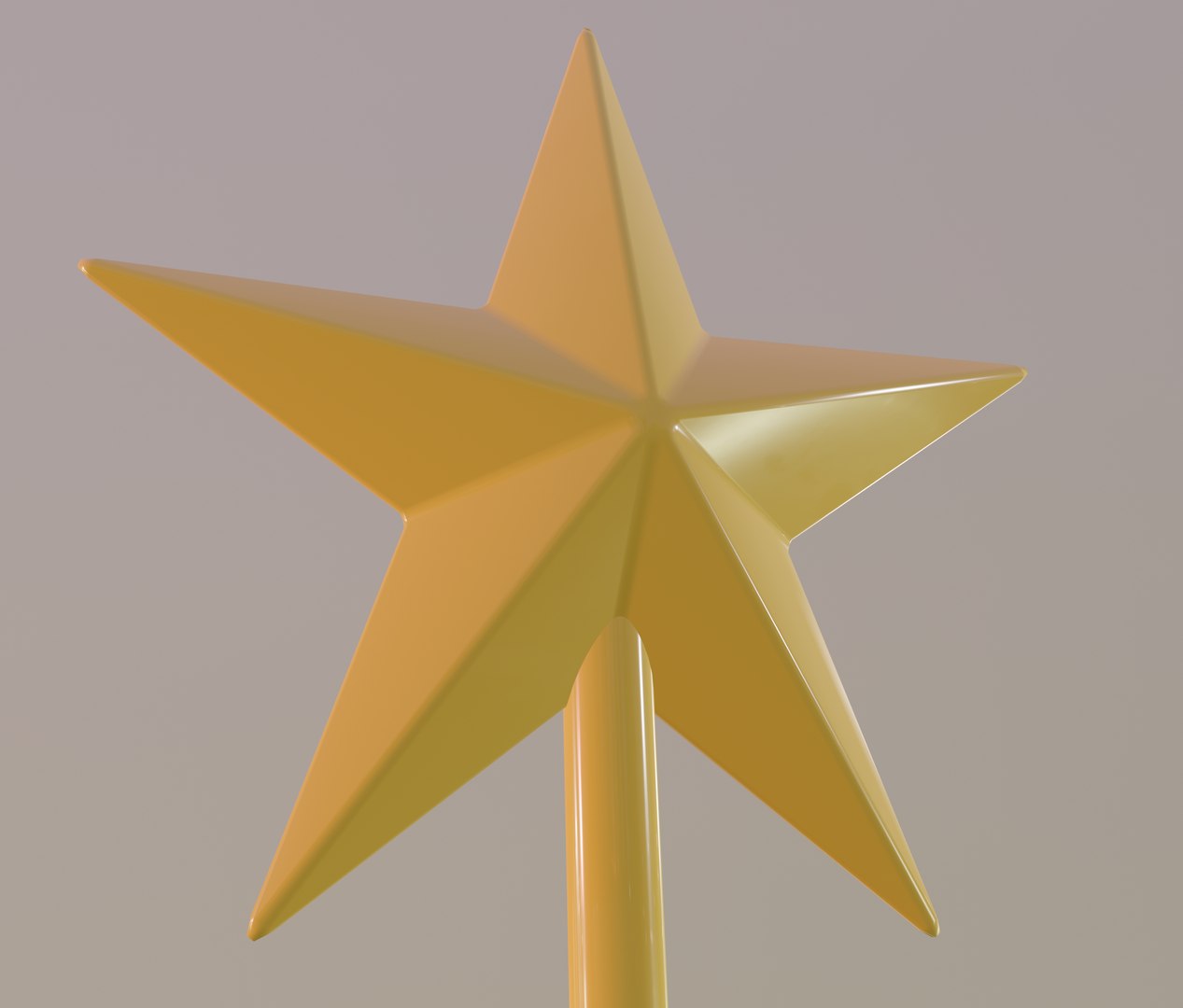 Yellow Magical Wand Model - TurboSquid 1481314