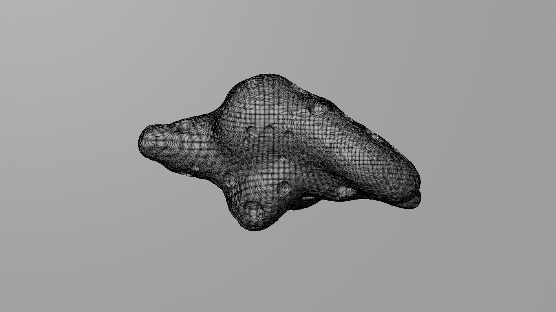 3D model Detailed asteroid space rocks high-poly set 3 - TurboSquid 2101489
