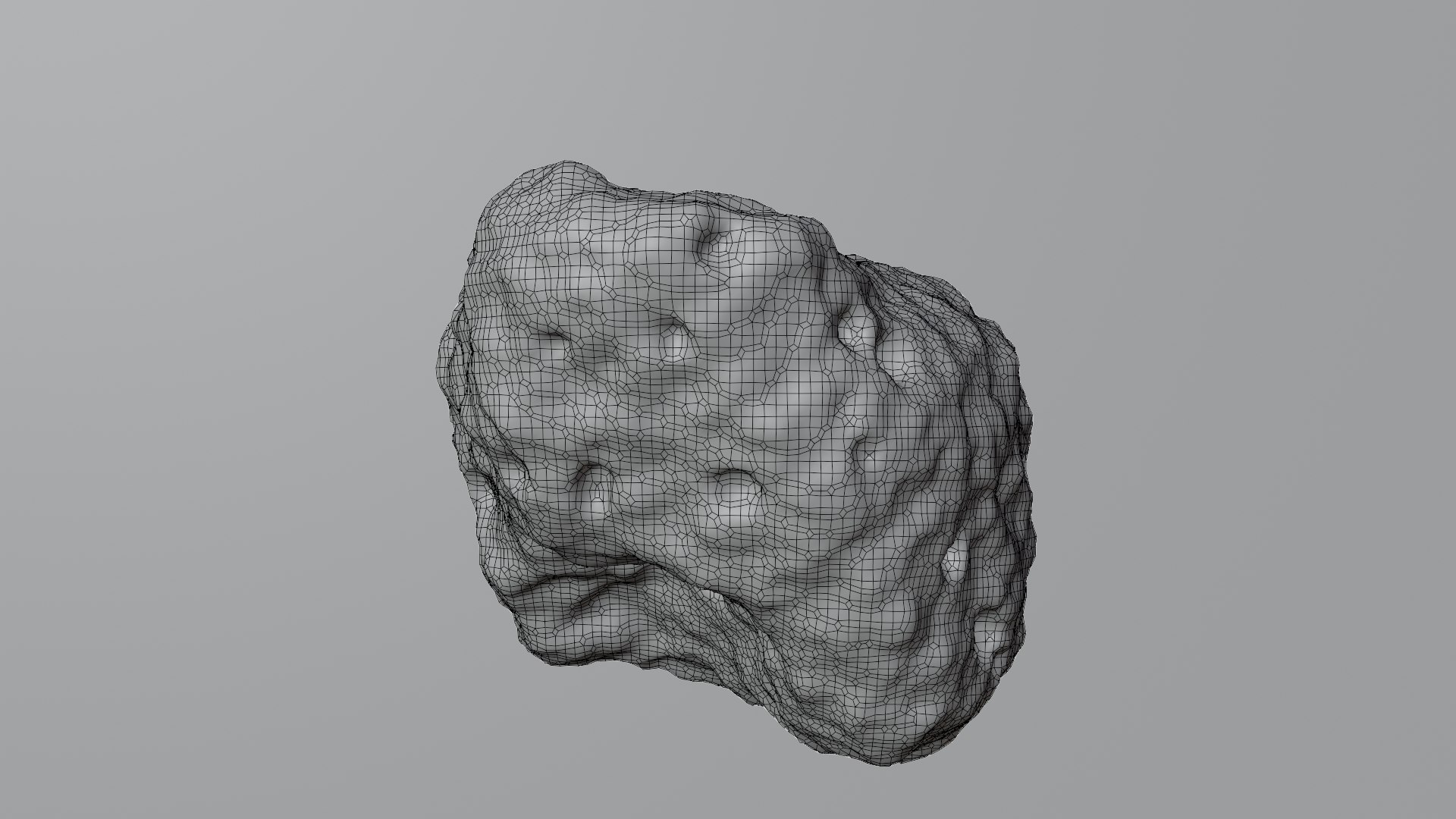 3D model Detailed asteroid space rocks high-poly set 3 - TurboSquid 2101489