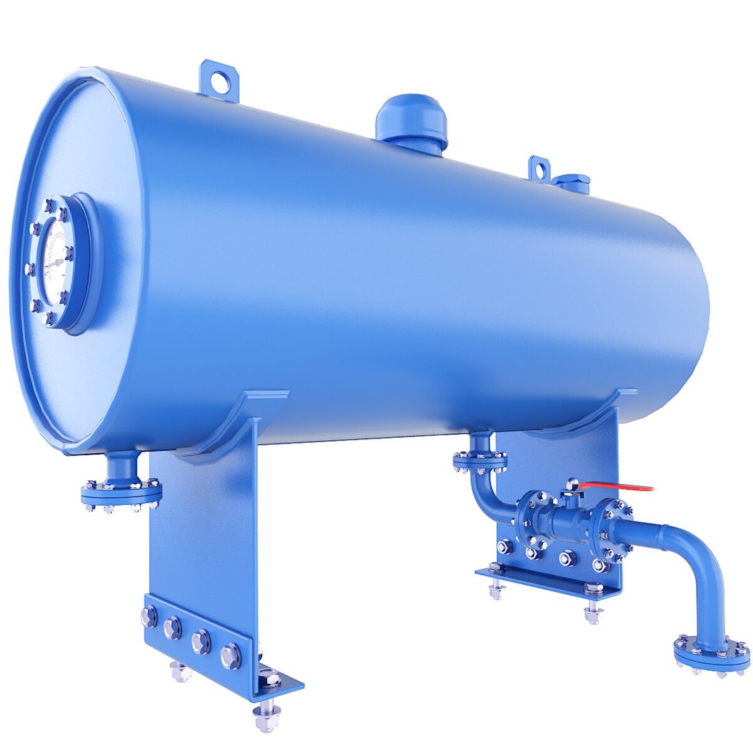 Tank Pressure Gas 3D Model - TurboSquid 1701997