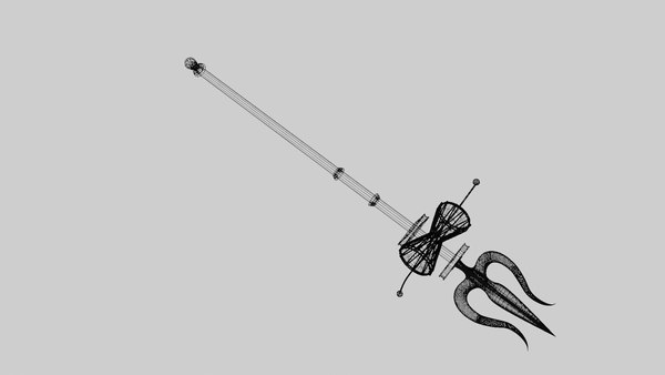 modelo 3d Trishool - El Tridente de Shiva - TurboSquid 2267220