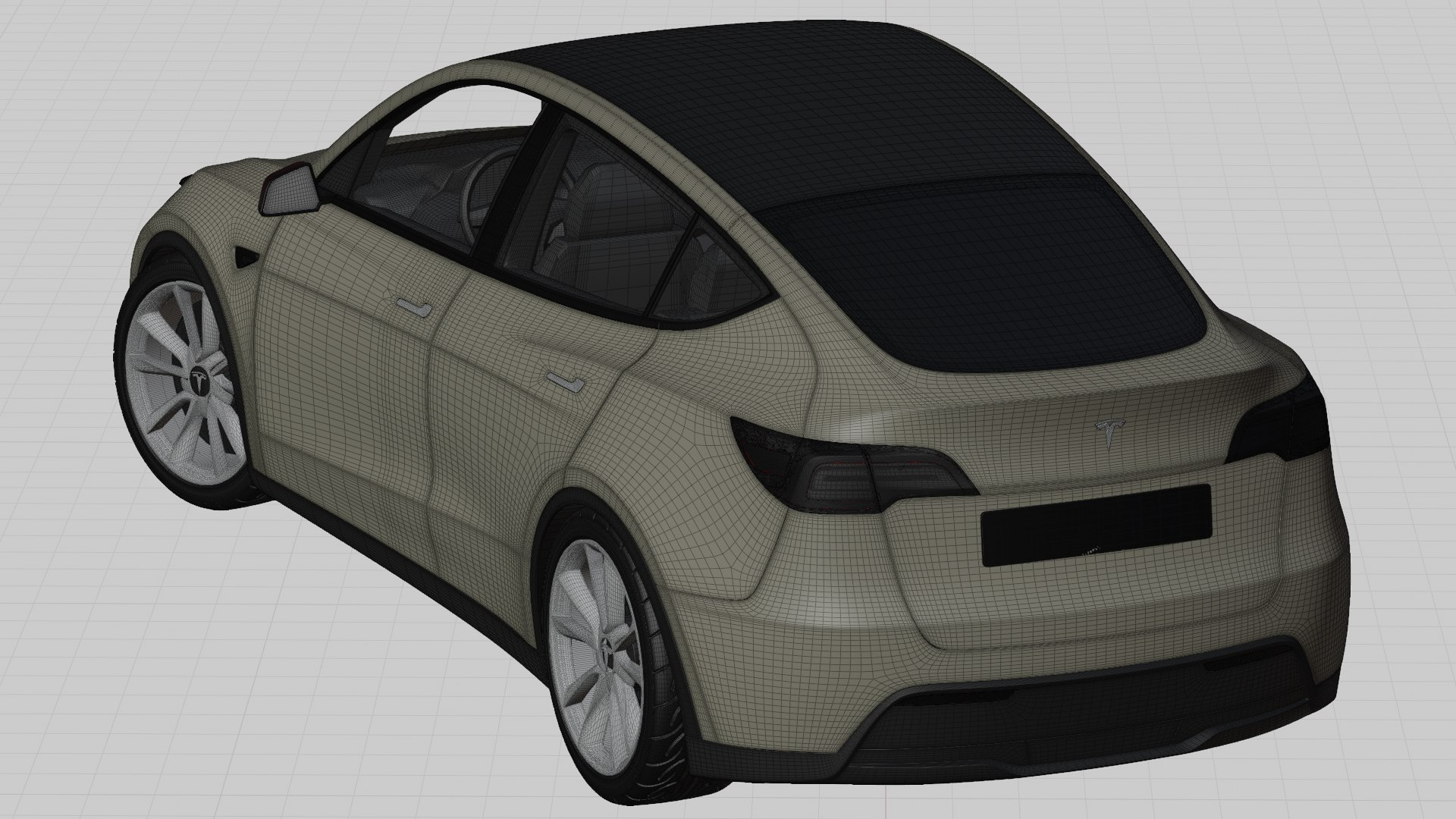Tesla Model Y 2022 3D - TurboSquid 2156547