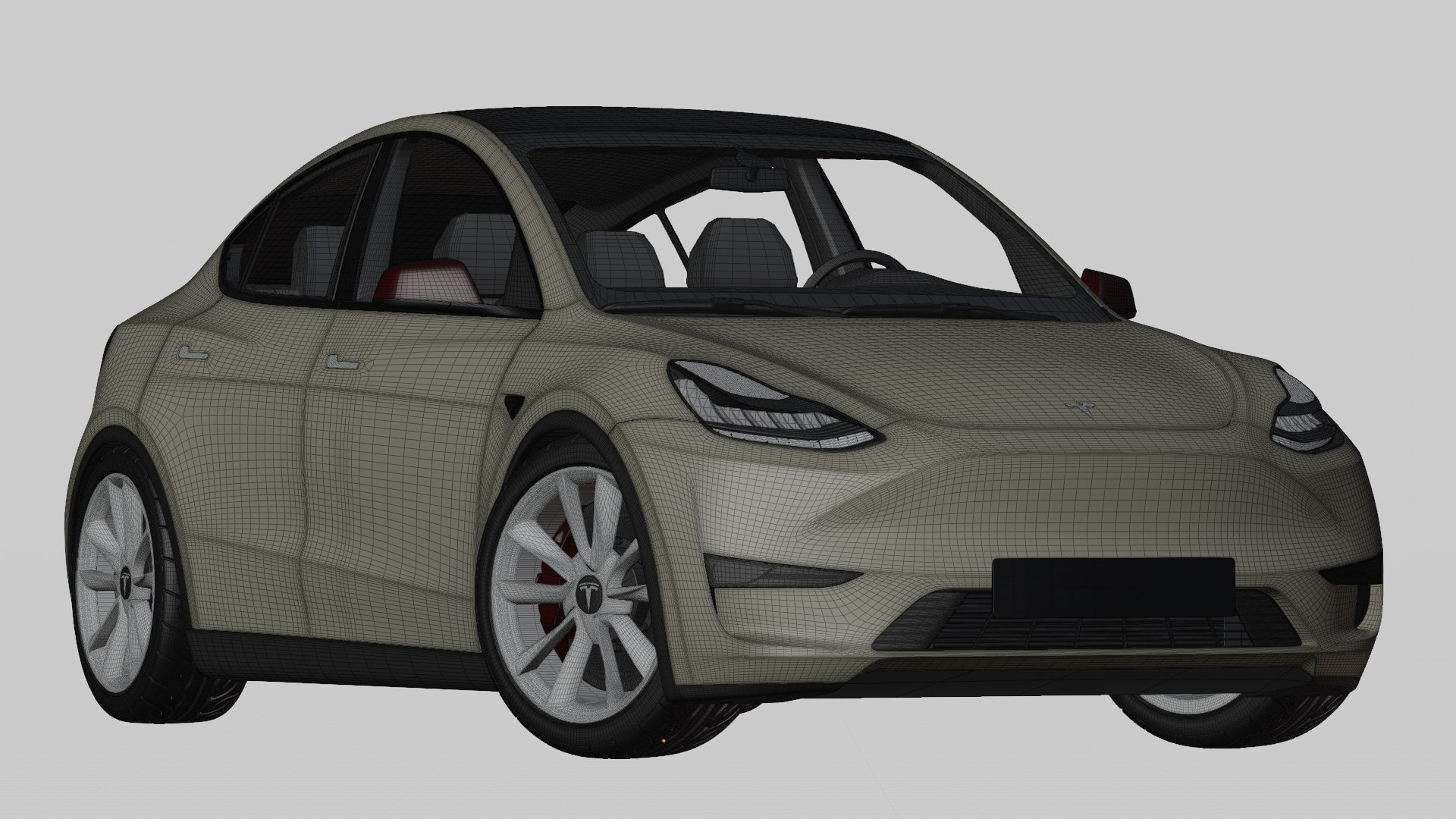 Tesla Model Y 2022 3D - TurboSquid 2156547