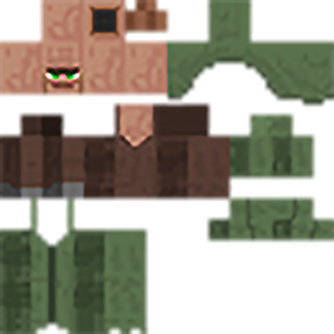 3D Model Villager Minecraft - TurboSquid 2388915