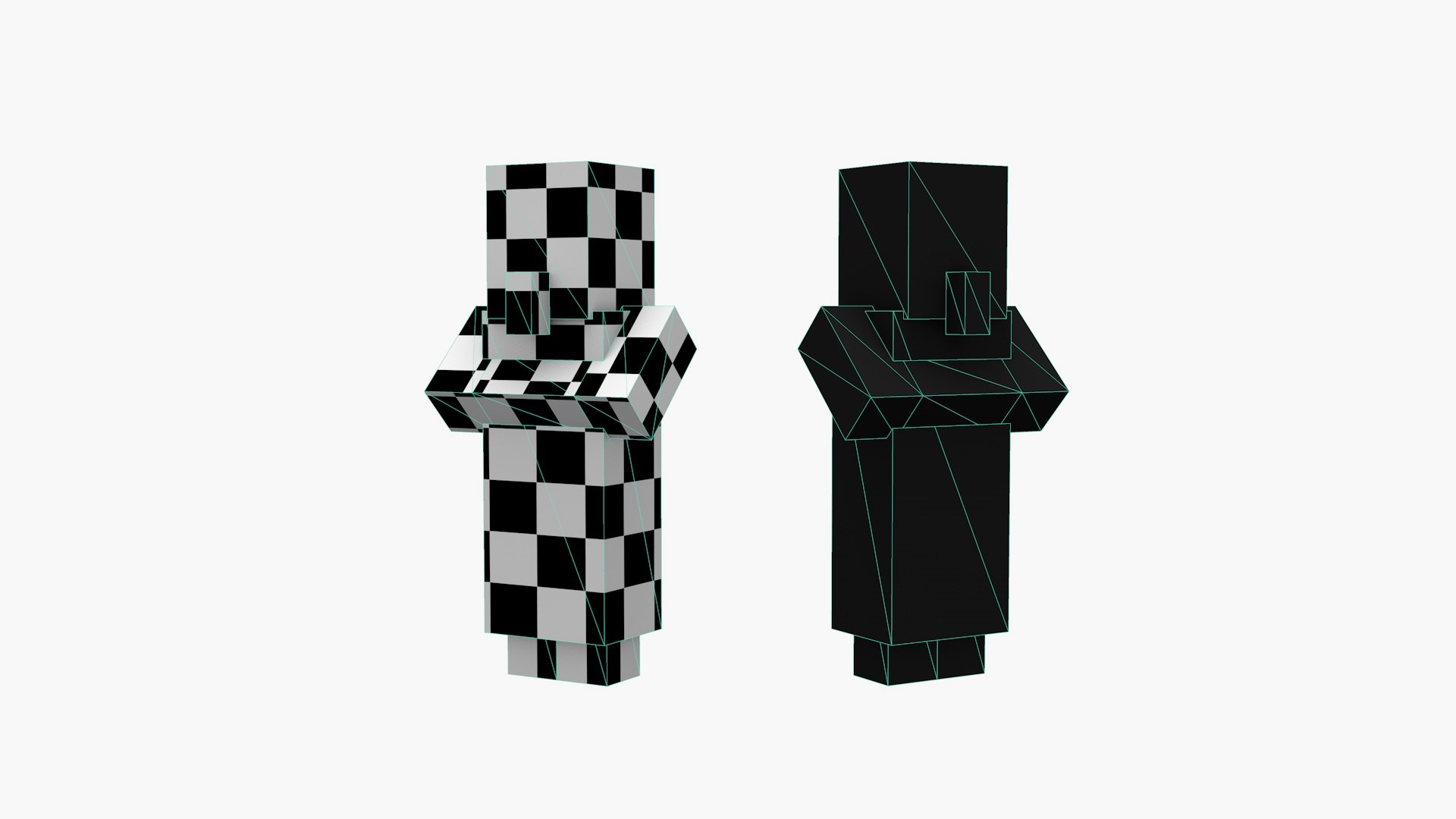 3D Model Villager Minecraft - TurboSquid 2388915