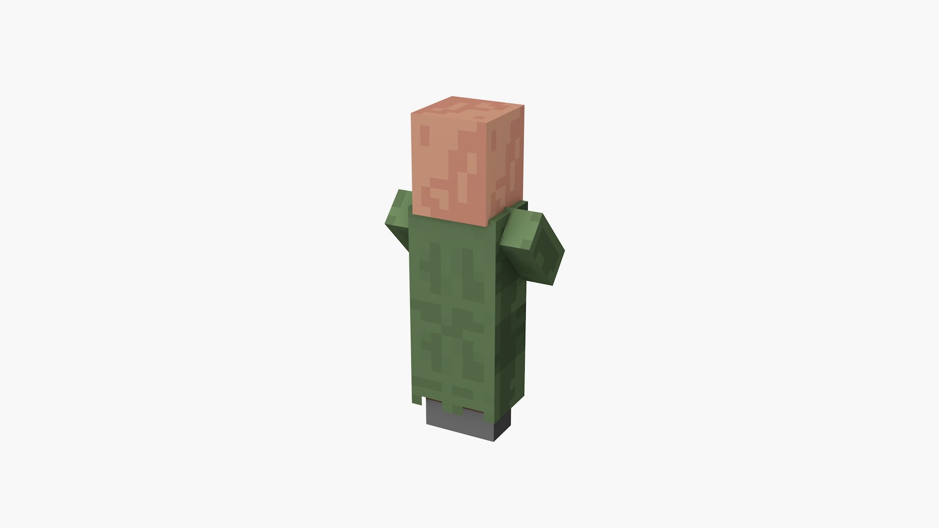 3D Model Villager Minecraft - TurboSquid 2388915