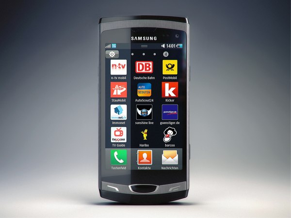 samsungs s8530 wave ii 3d model