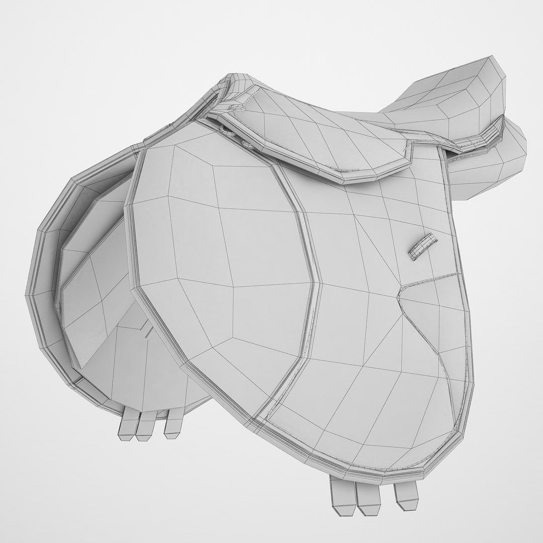 Horse Saddle 3D Model - TurboSquid 1539113