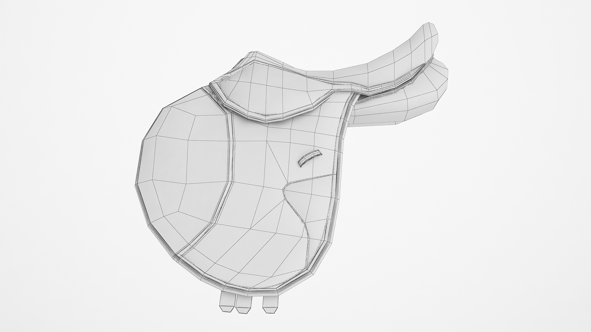 Horse Saddle 3D Model - TurboSquid 1539113