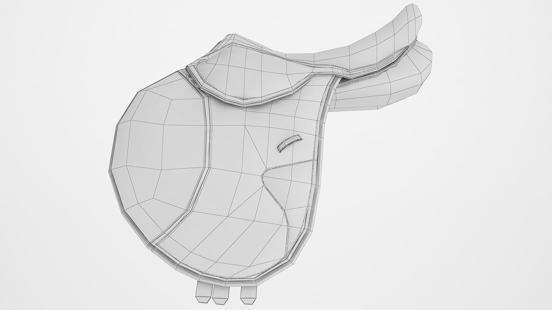 Horse Saddle 3D Model - TurboSquid 1539113
