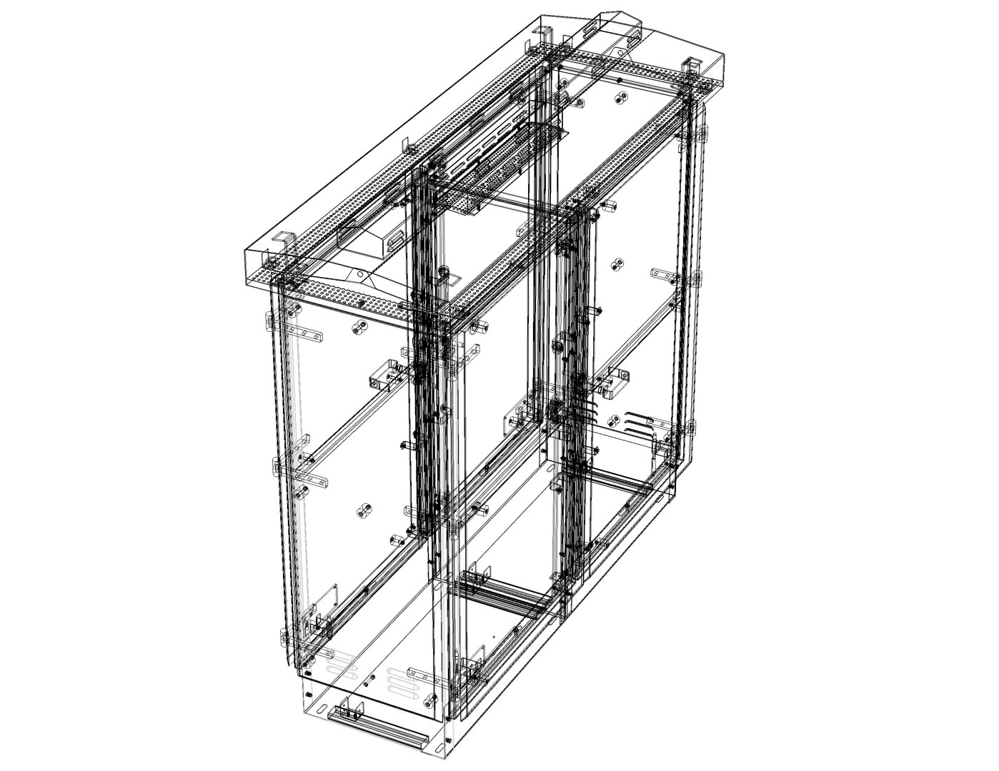 3D Waterproof Outdoor Electrical Enclosures Model - TurboSquid 2176830