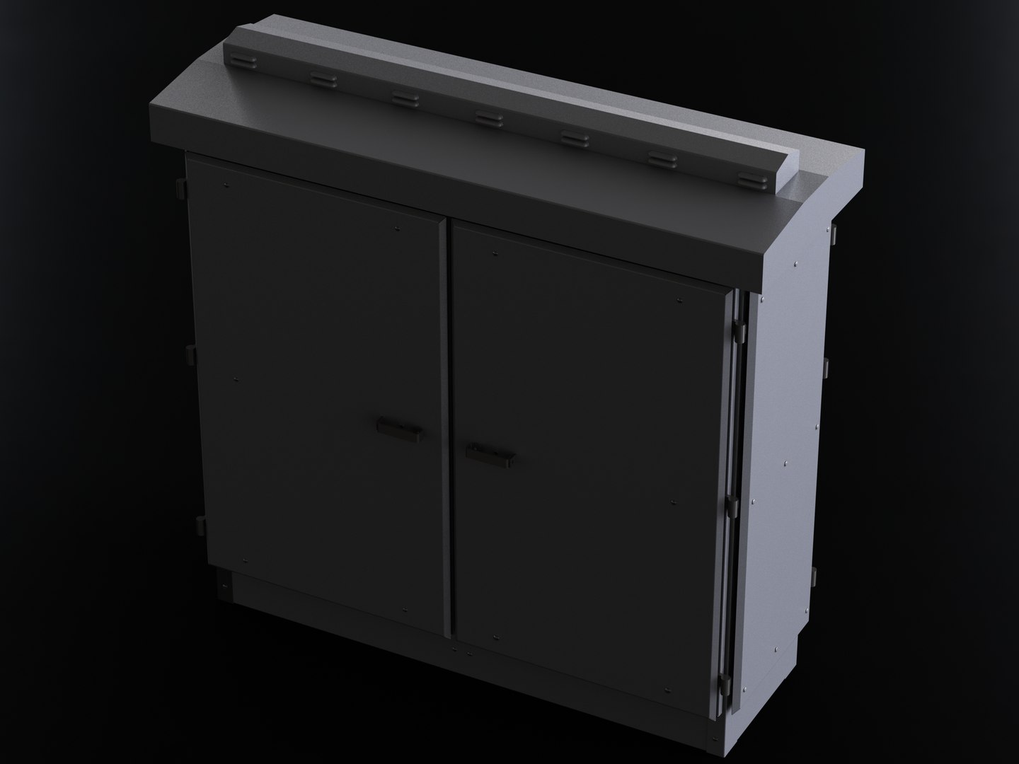 3D Waterproof Outdoor Electrical Enclosures Model - TurboSquid 2176830