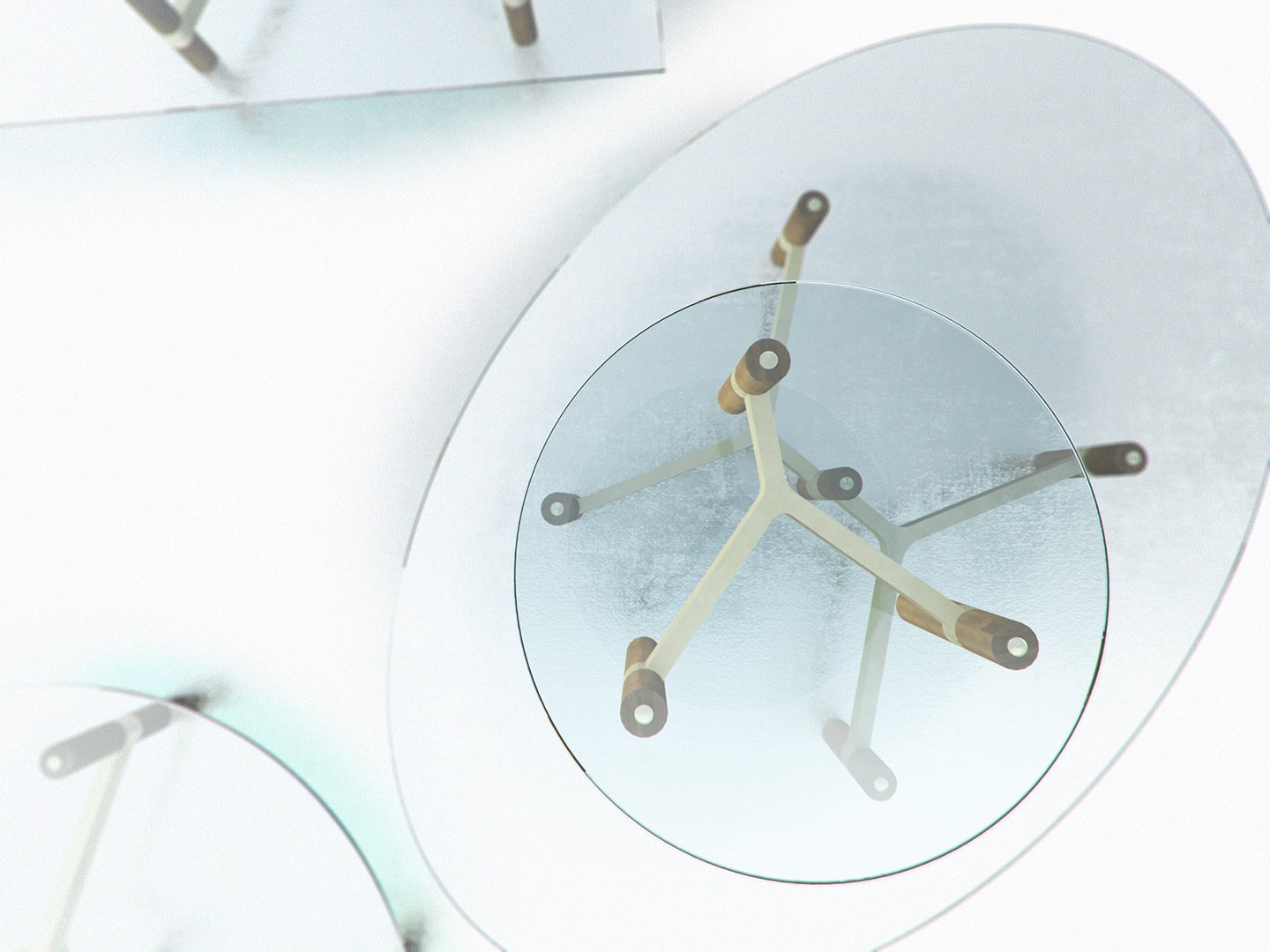 Helix table 3D model - TurboSquid 1161167