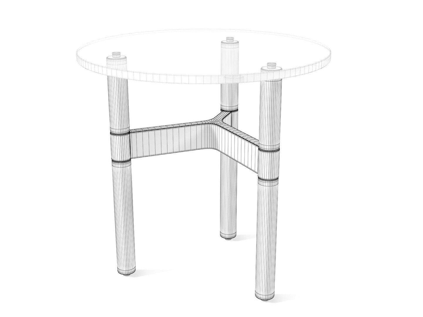 Helix table 3D model - TurboSquid 1161167