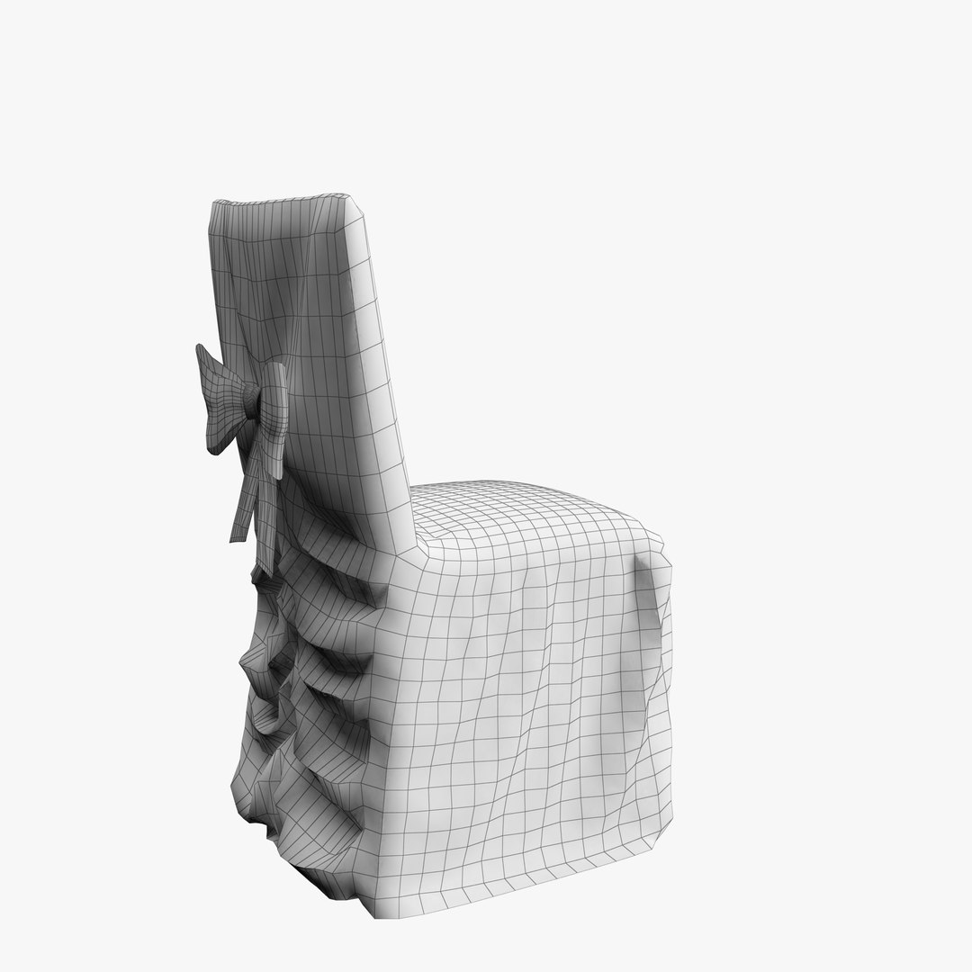 3d Model Wedding Chair