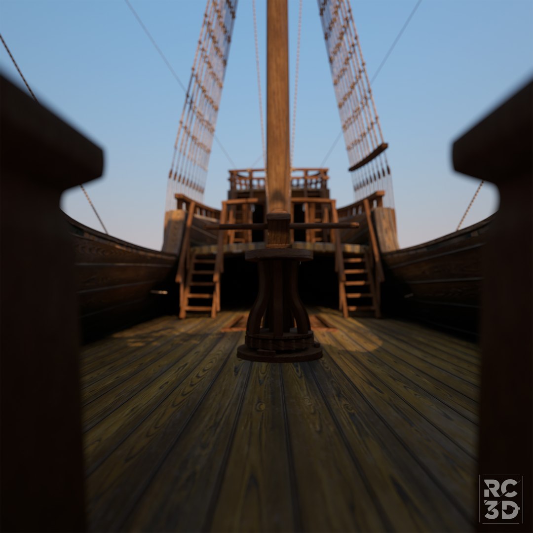 Spanish Victoria Ship 3D - TurboSquid 1844488