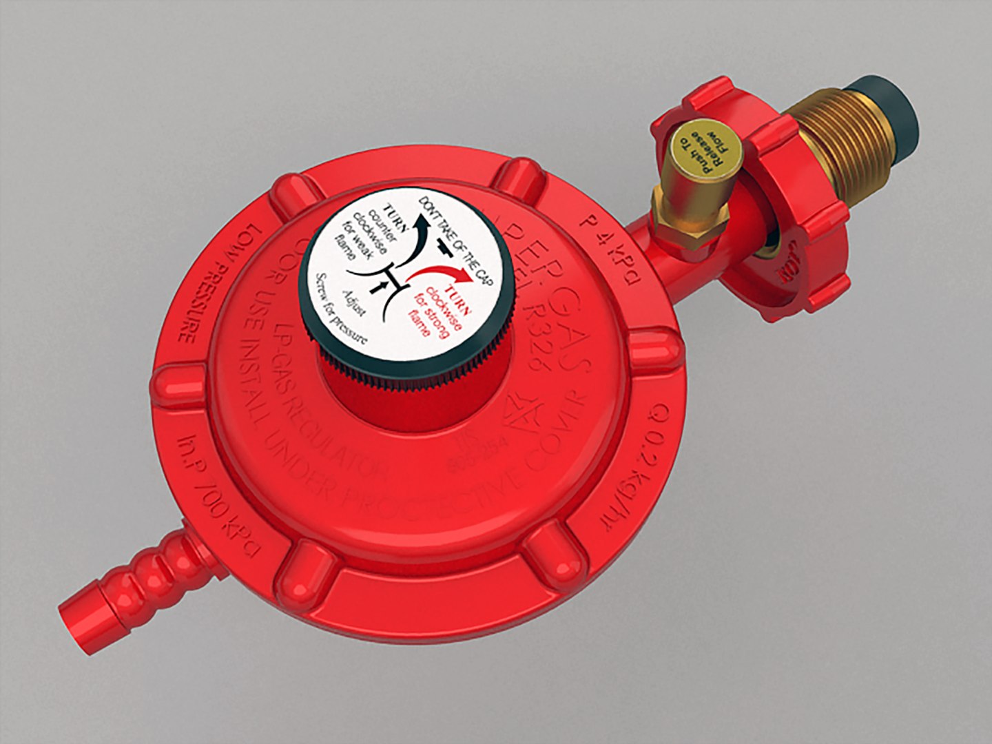 Lp Gas Pressure Regulator 3D Model - TurboSquid 1551909