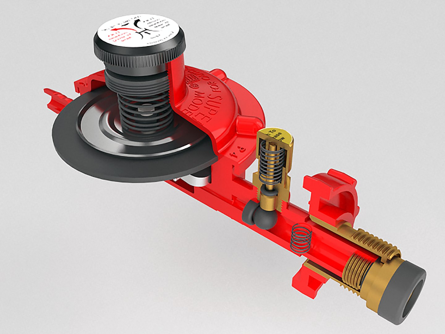 Lp Gas Pressure Regulator 3D Model - TurboSquid 1551909