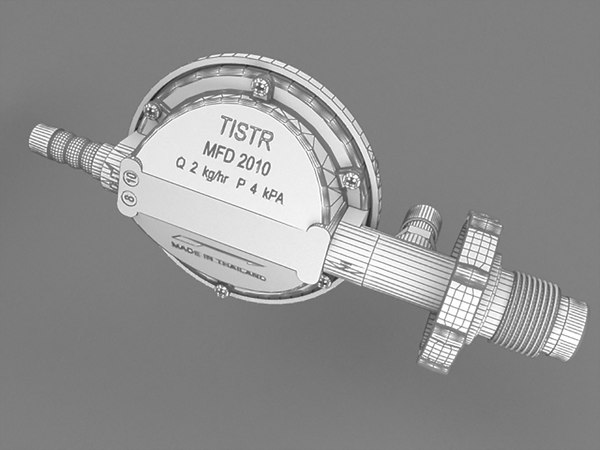 Lp gas pressure regulator 3D model - TurboSquid 1551909