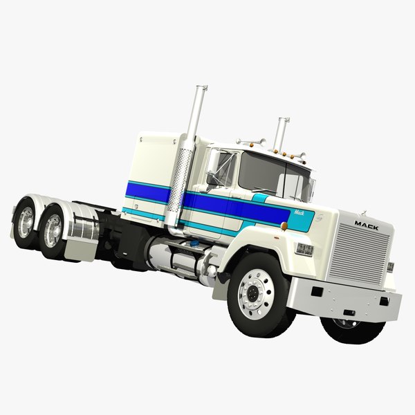 modelo 3d Mack Superliner Flat 60 - TurboSquid 841282