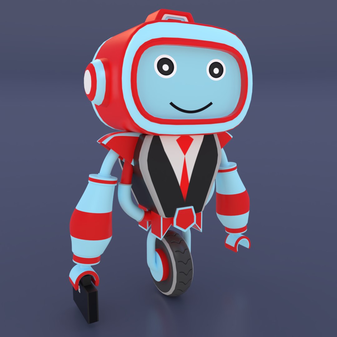 Toy Robot 002 Model - TurboSquid 1524799