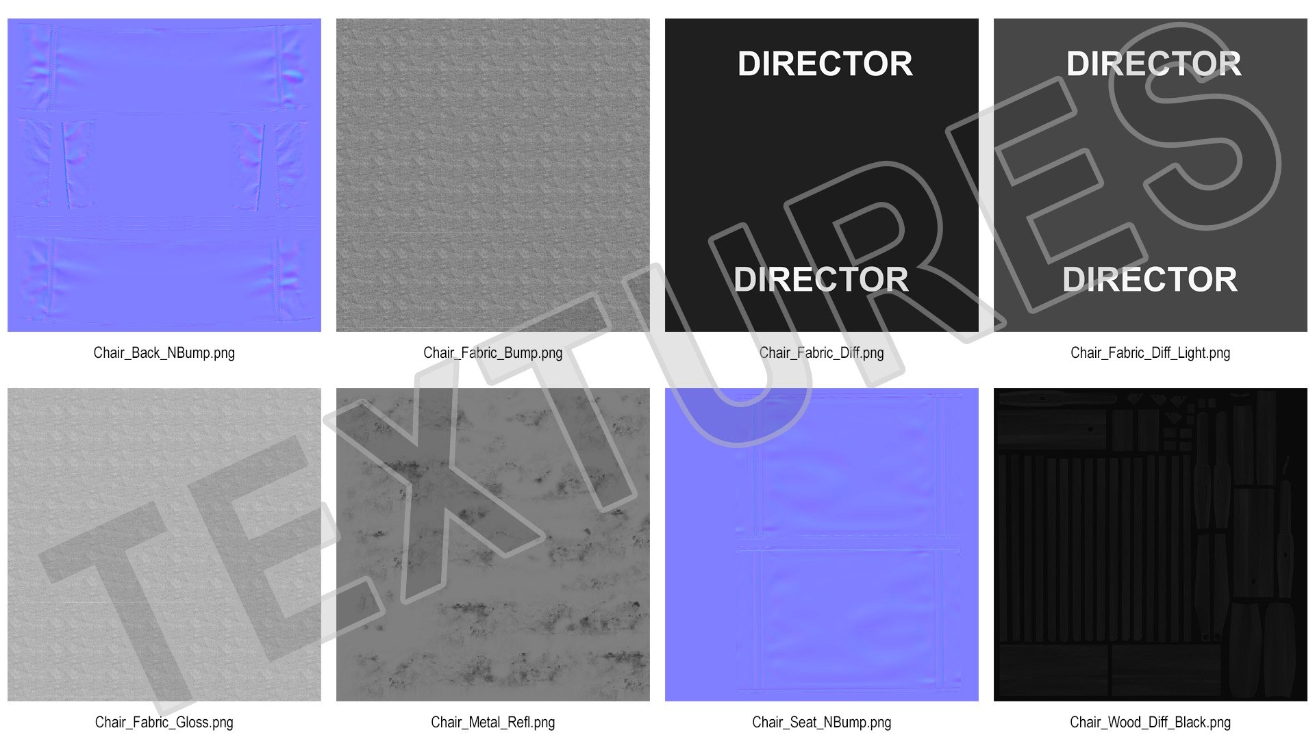 3D Film Director Chair - TurboSquid 2218382