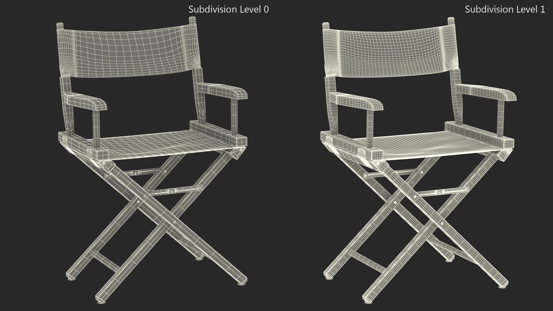 3D Film Director Chair - TurboSquid 2218382
