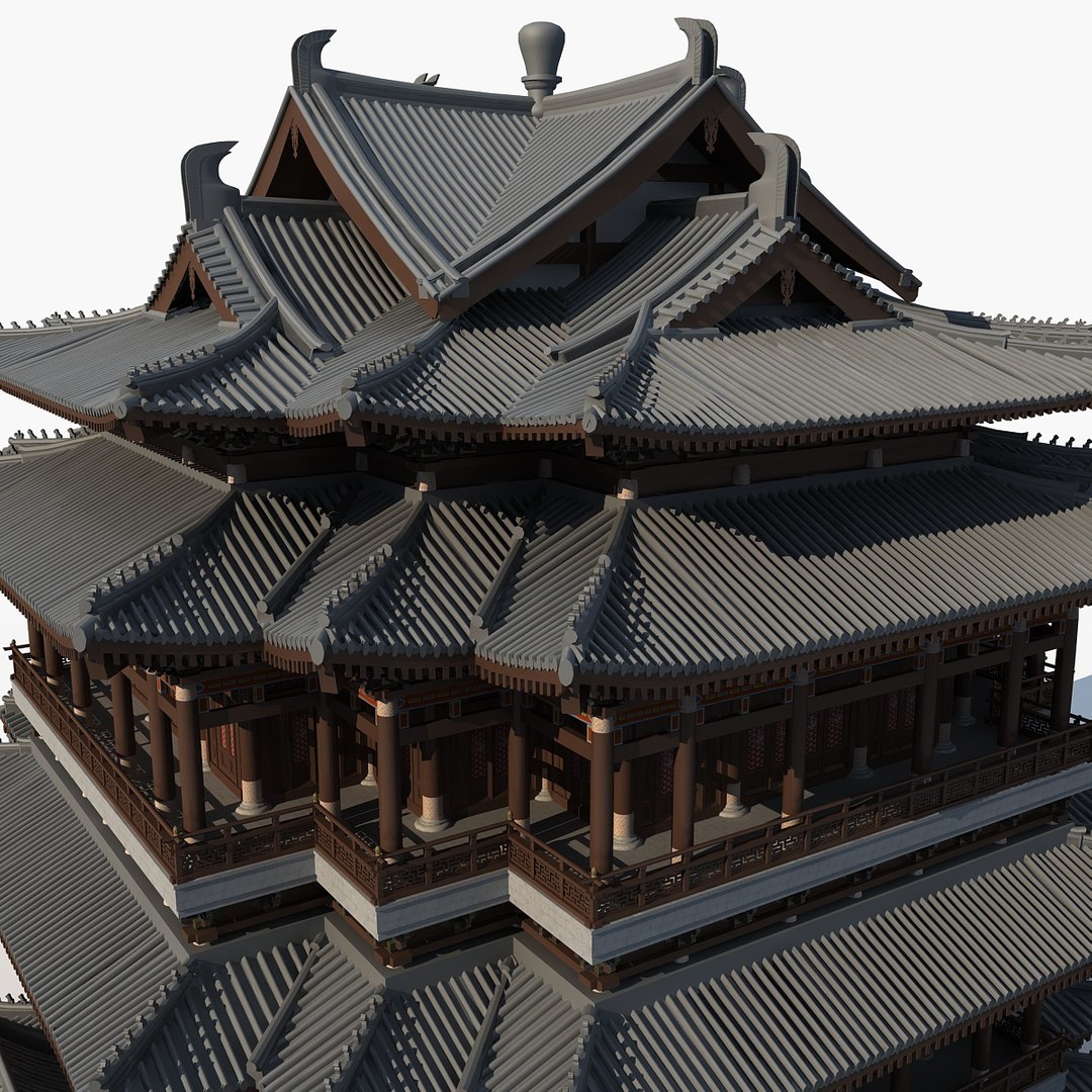 Chinese Ancient Architecture 8 3D - TurboSquid 2057392