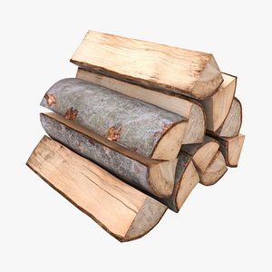 Realistic firewood 3D model - TurboSquid 1309272