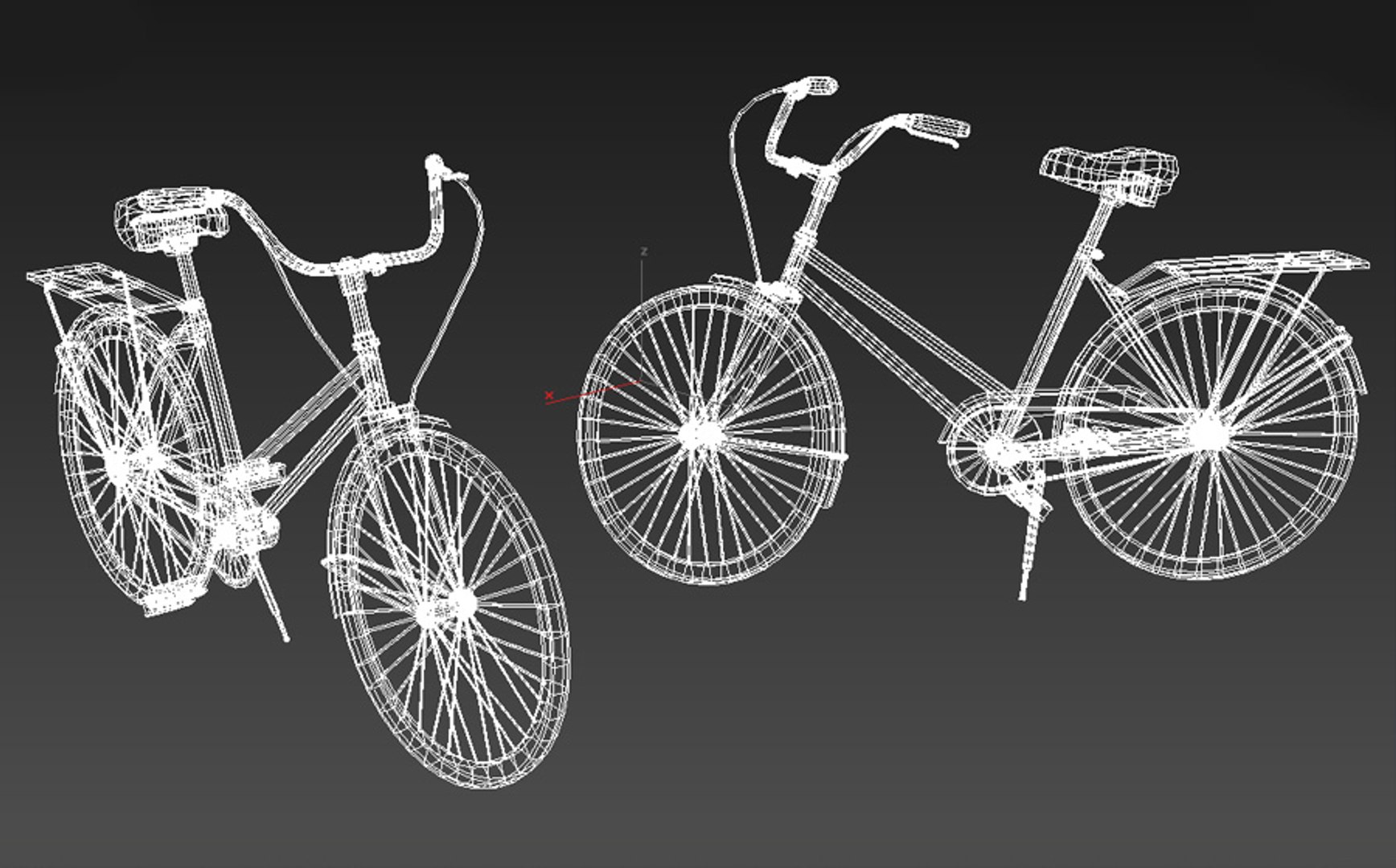 bicycle 3d model